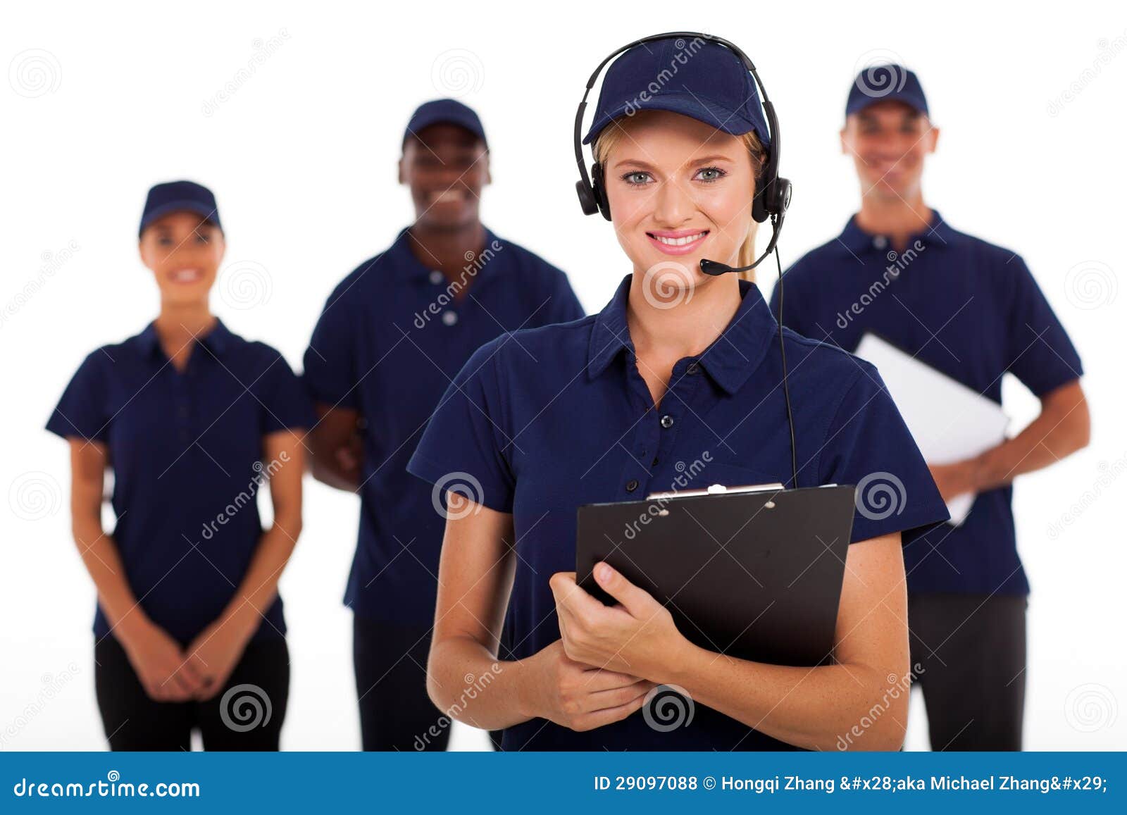 Service call center stock photo. Image of receptionist - 29097088