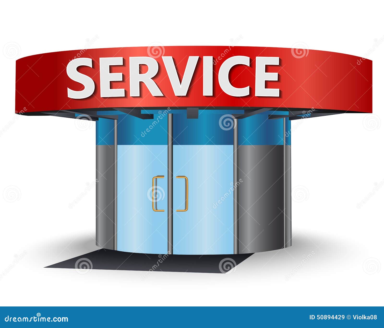 Service center stock illustration. Illustration of communication - 50894429