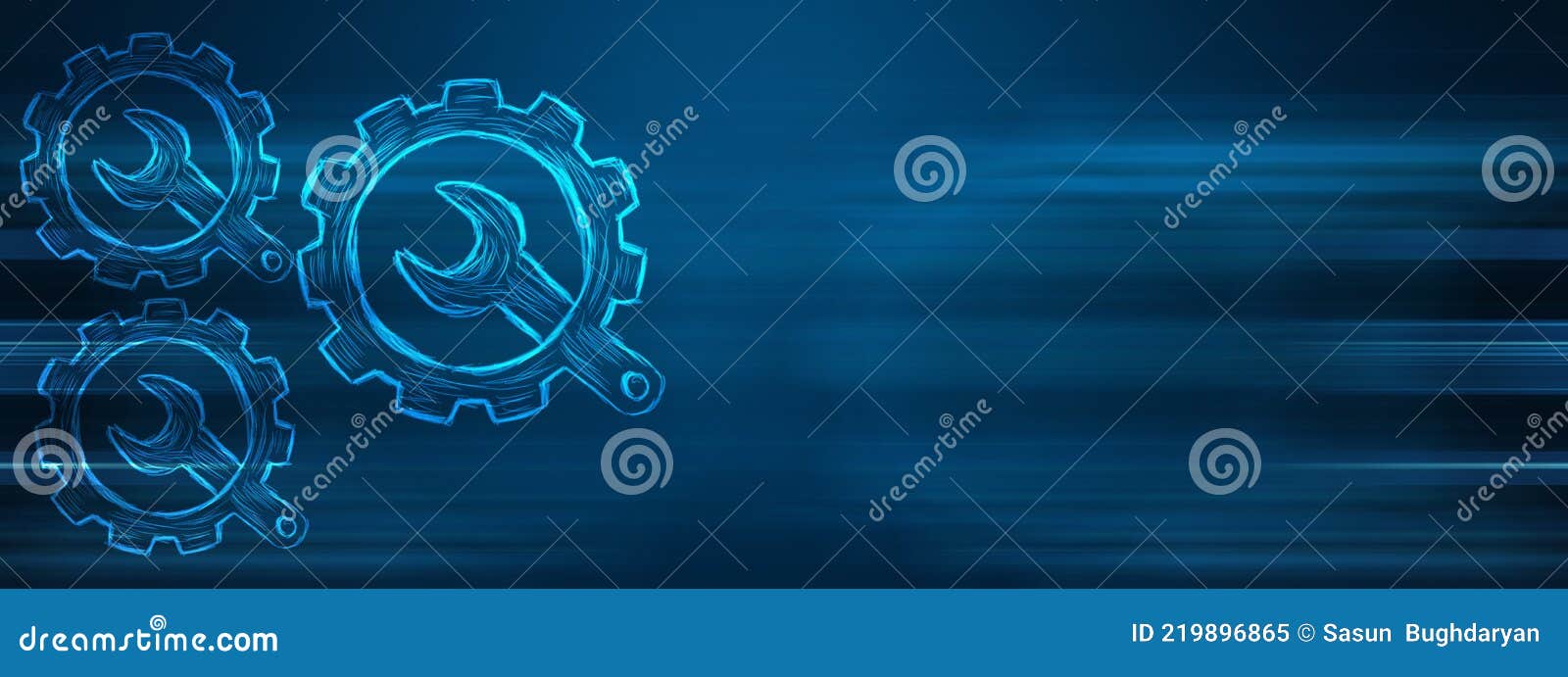 Service Computer Software Maintenance and Repair Stock Image - Image of ...