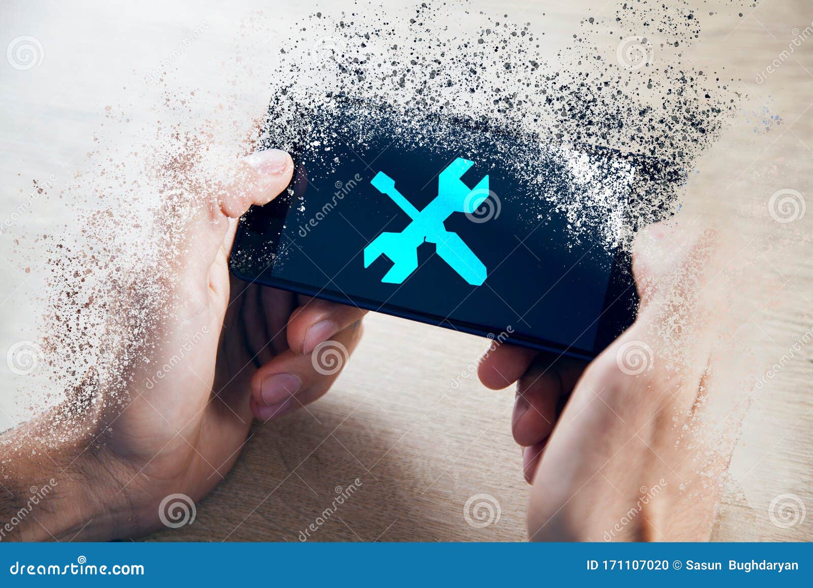 Service Computer Software Maintenance and Repair Stock Photo - Image of ...