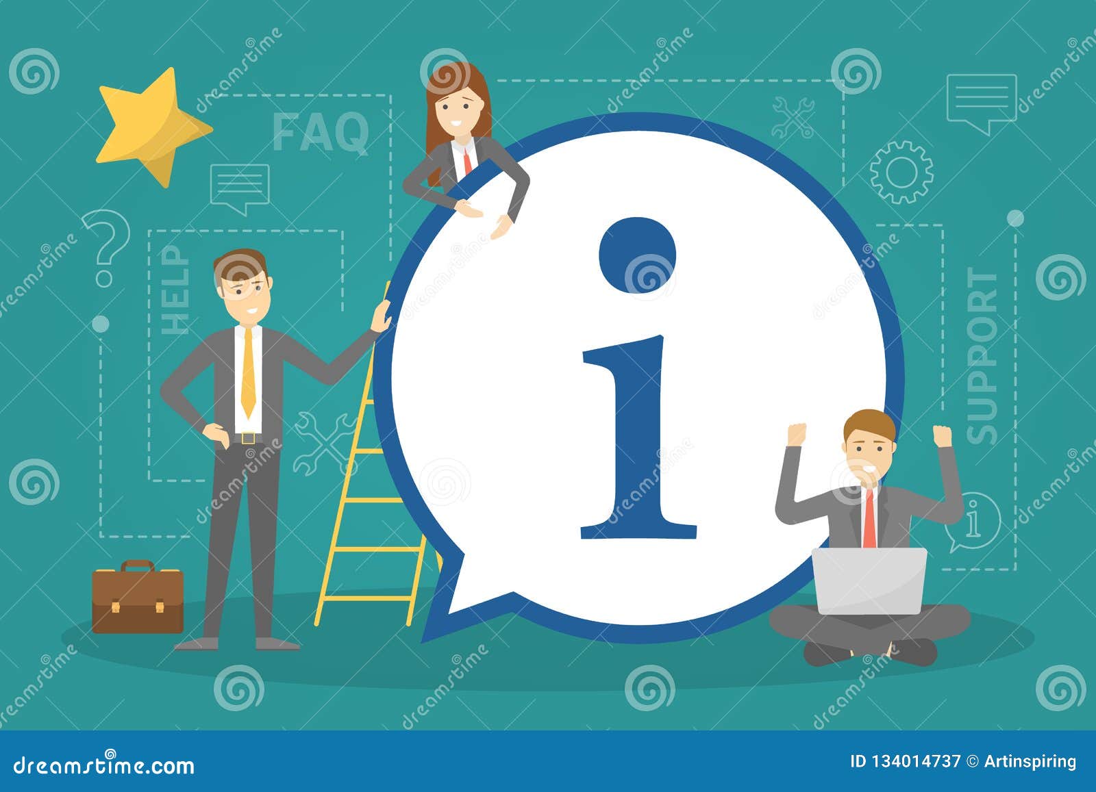 Service Concept. Idea of Customer Service and Technical Support Stock ...