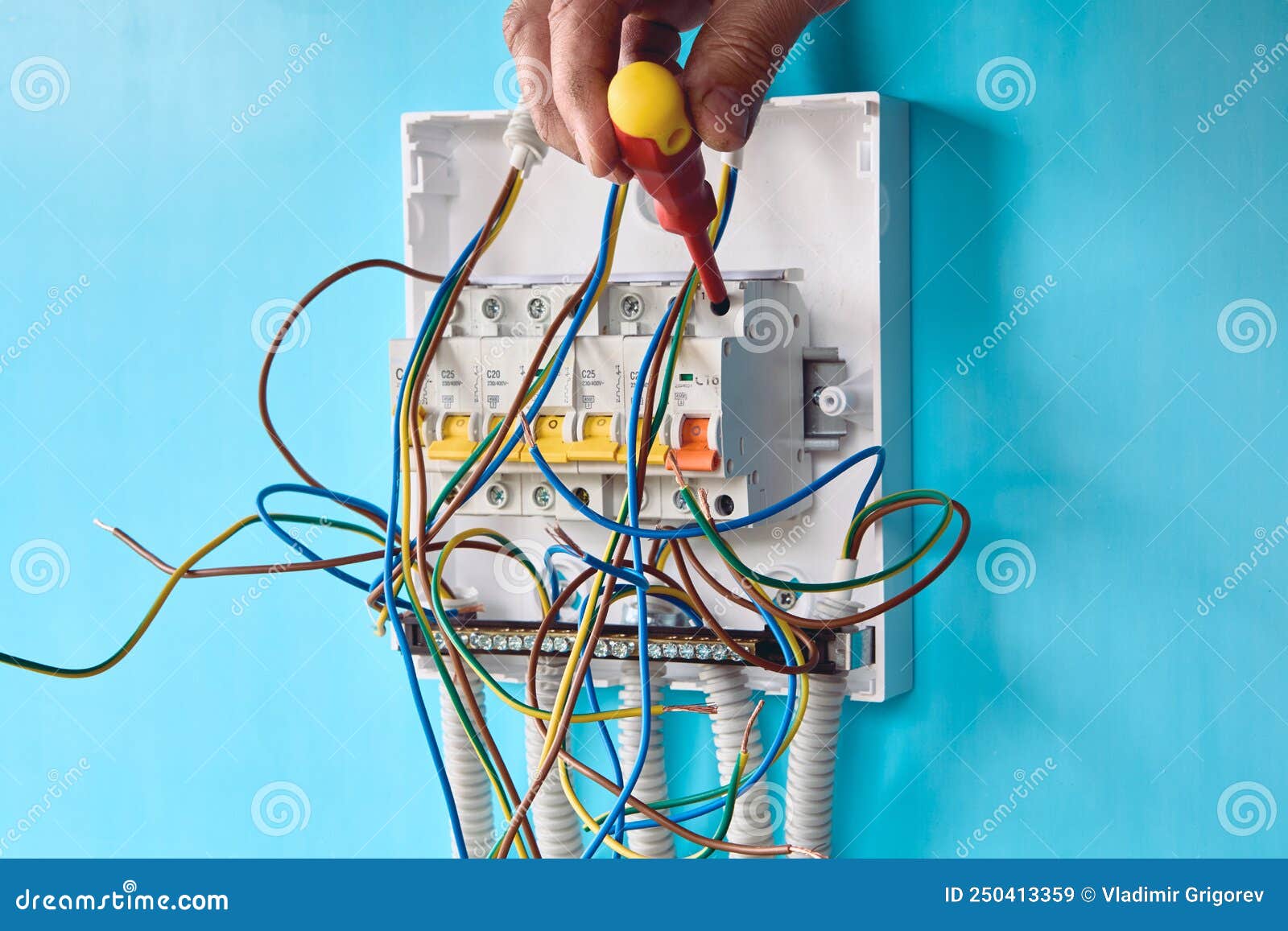 Maintenance of Consumer Unit, Installation of Circuit Breakers in Fuse ...