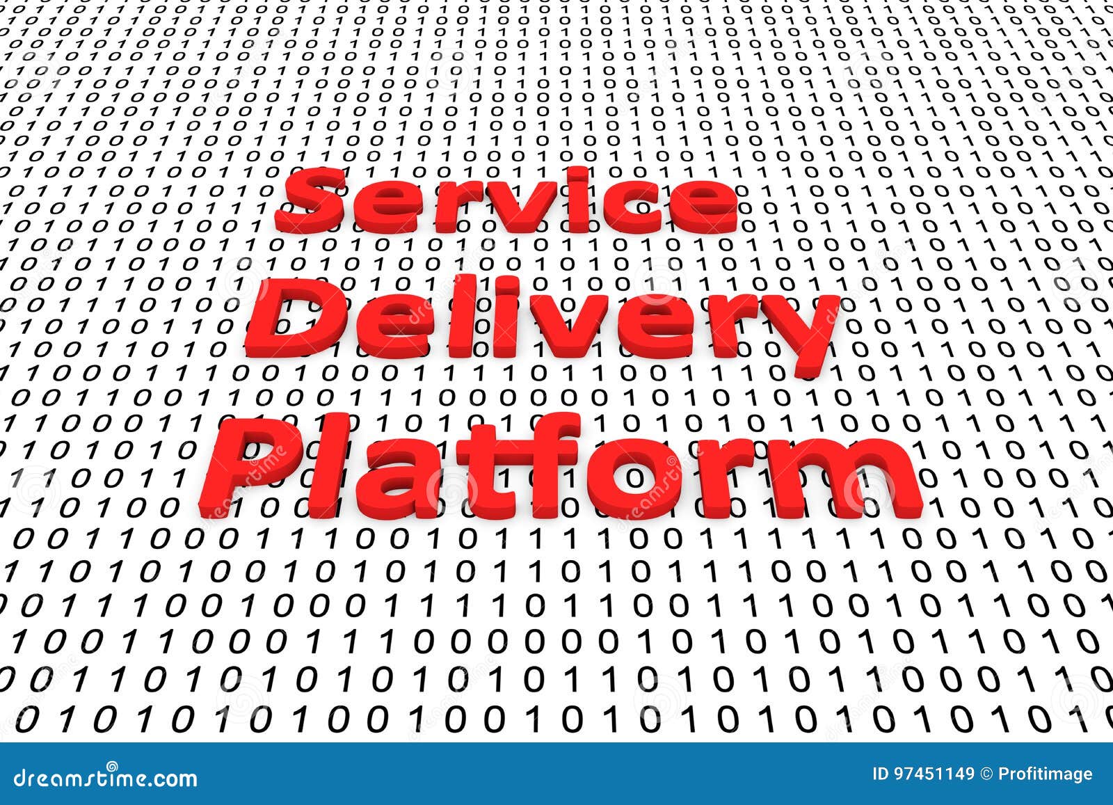 Service delivery platform stock illustration. Illustration of service ...