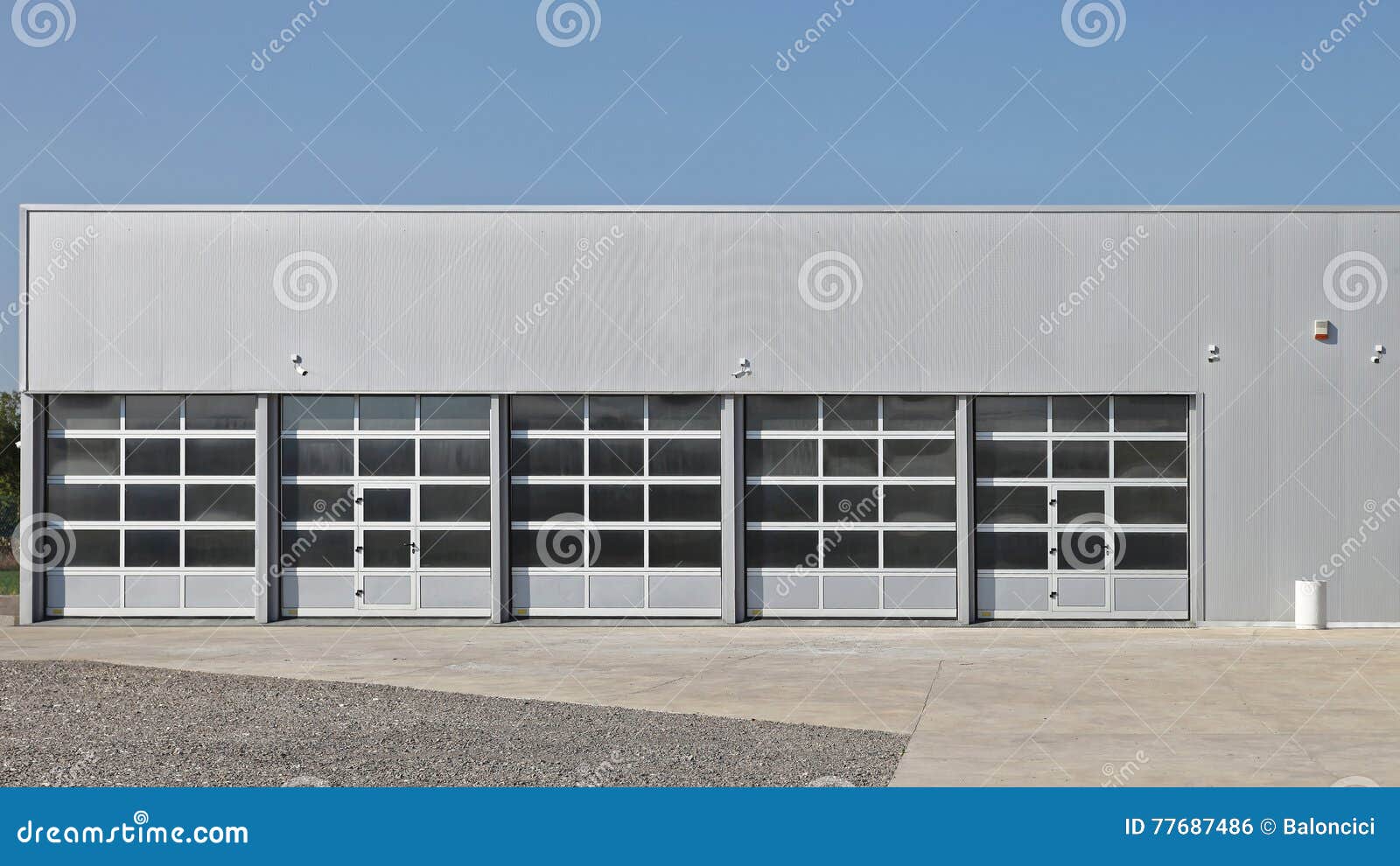 Service Garage stock photo. Image of structure, building - 77687486