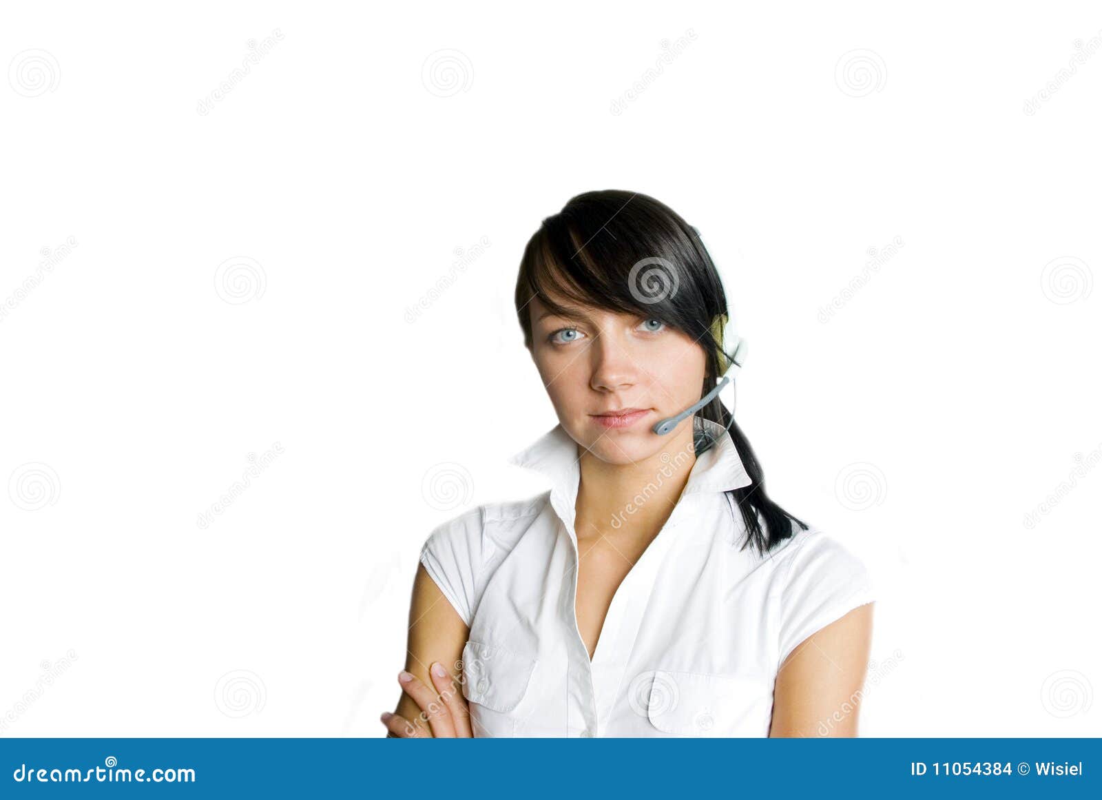 Service girl stock photo. Image of fresh, consultation - 11054384