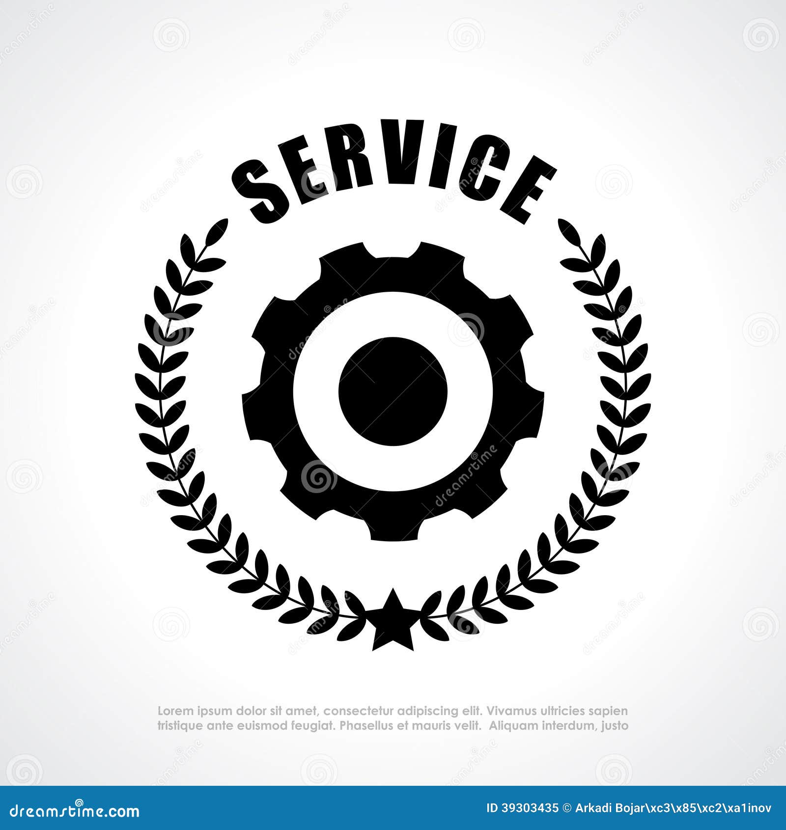 Service icon stock vector. Illustration of customer, mending - 39303435