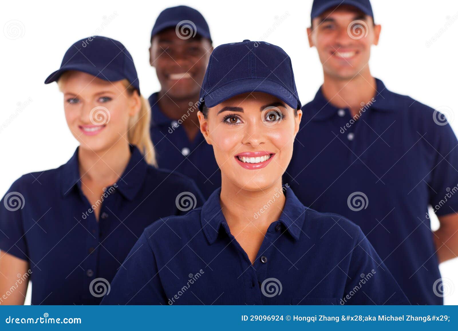 Service industry staff stock photo. Image of diversity - 29096924