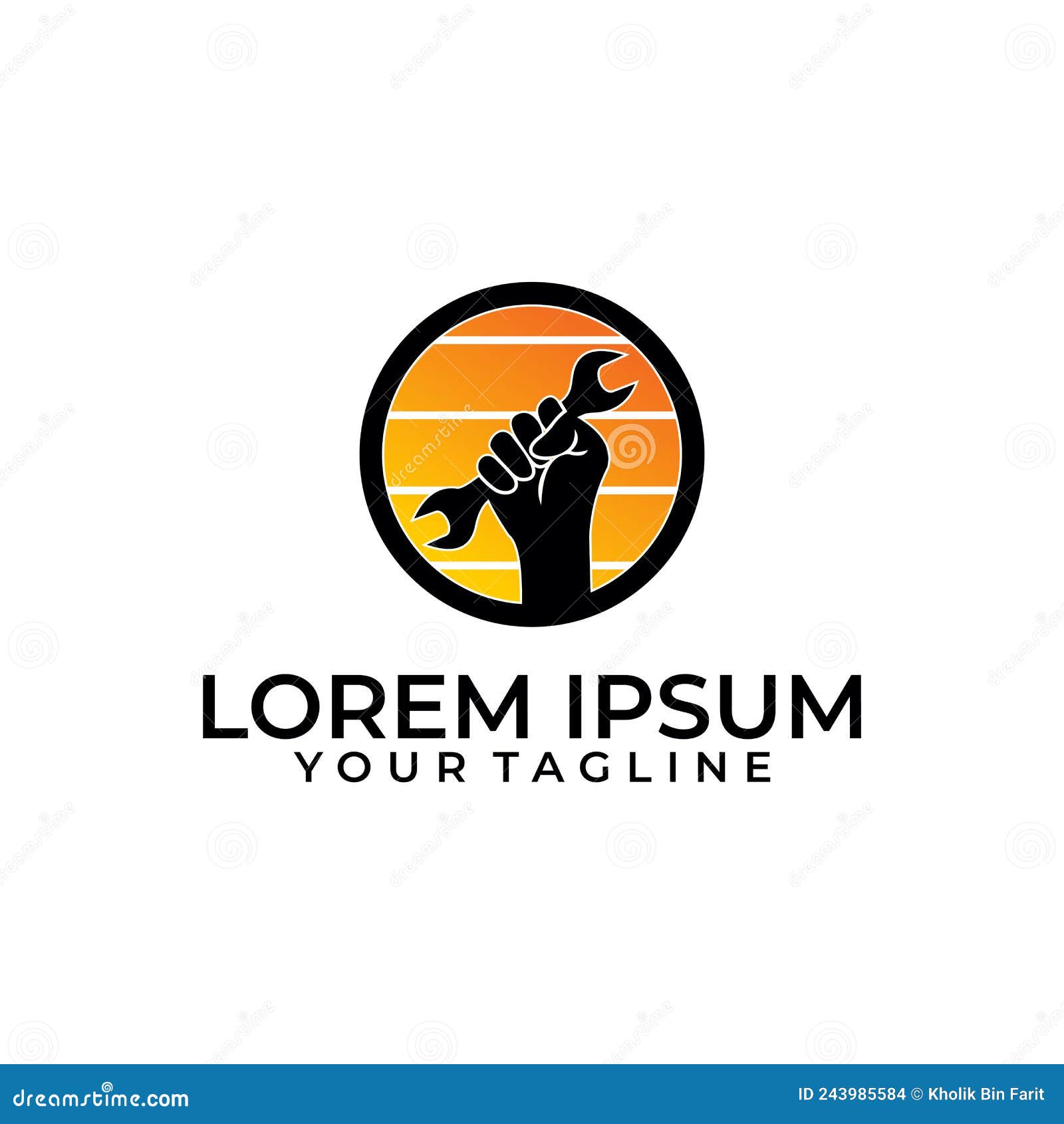 Service Logo Vector Design Template Stock Vector - Illustration of ...