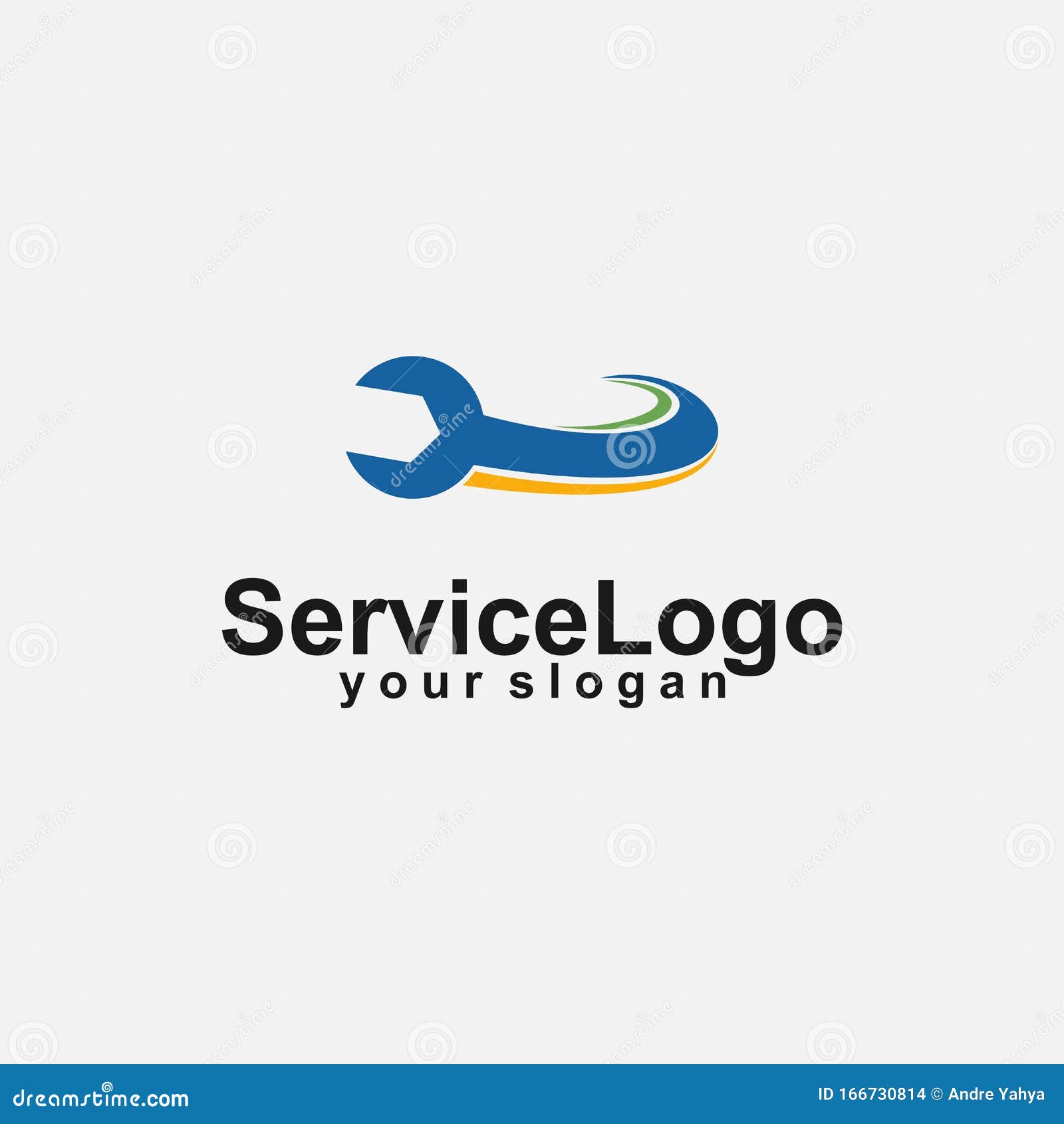 Service logo template stock illustration. Illustration of template ...