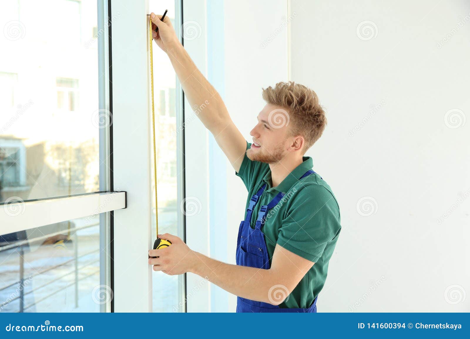 Service Man Measuring Window for Installation Stock Photo - Image of ... Service Man Measuring Window for Installation Stock Photo - Image of ...