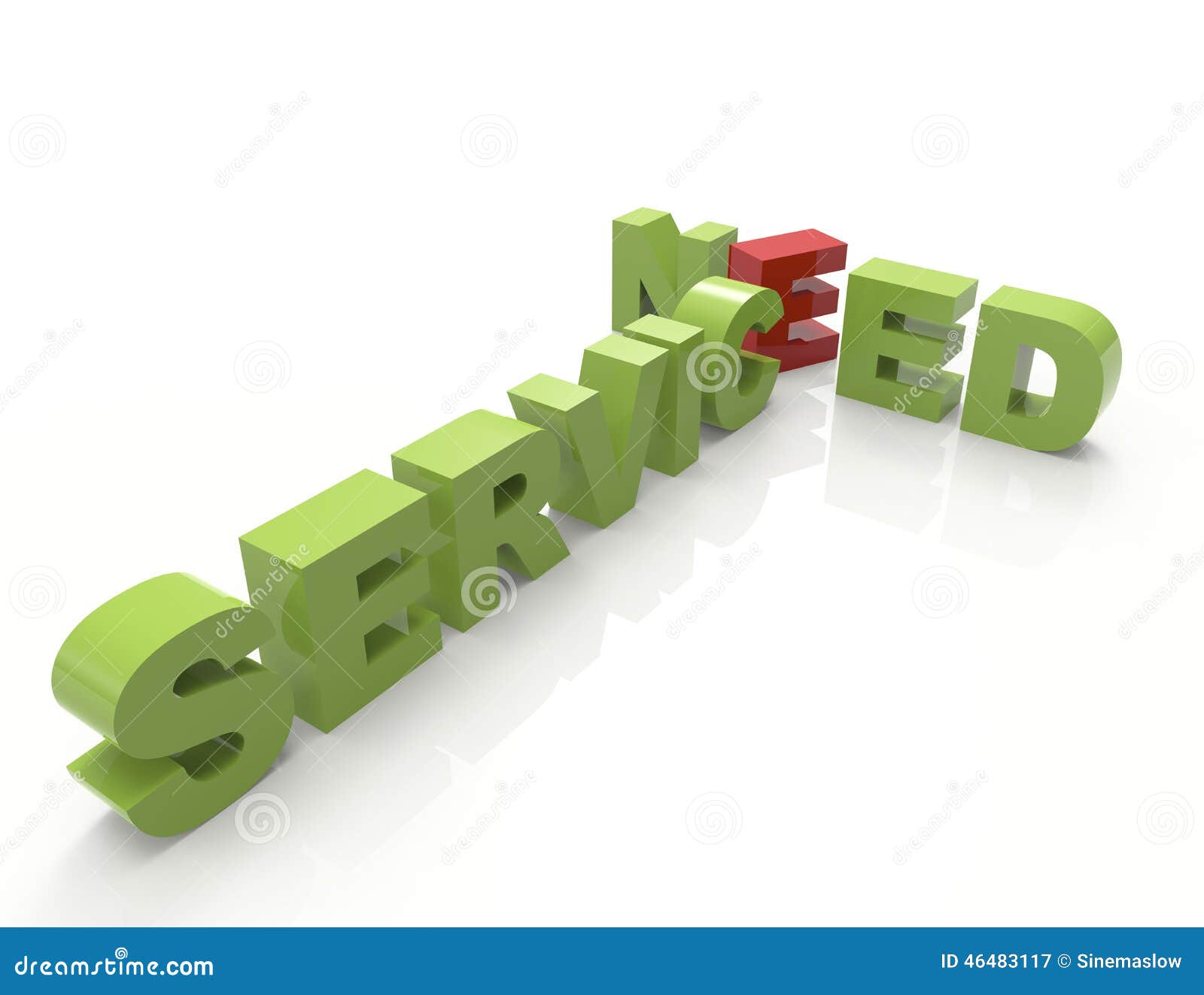 Service need stock illustration. Illustration of service - 46483117