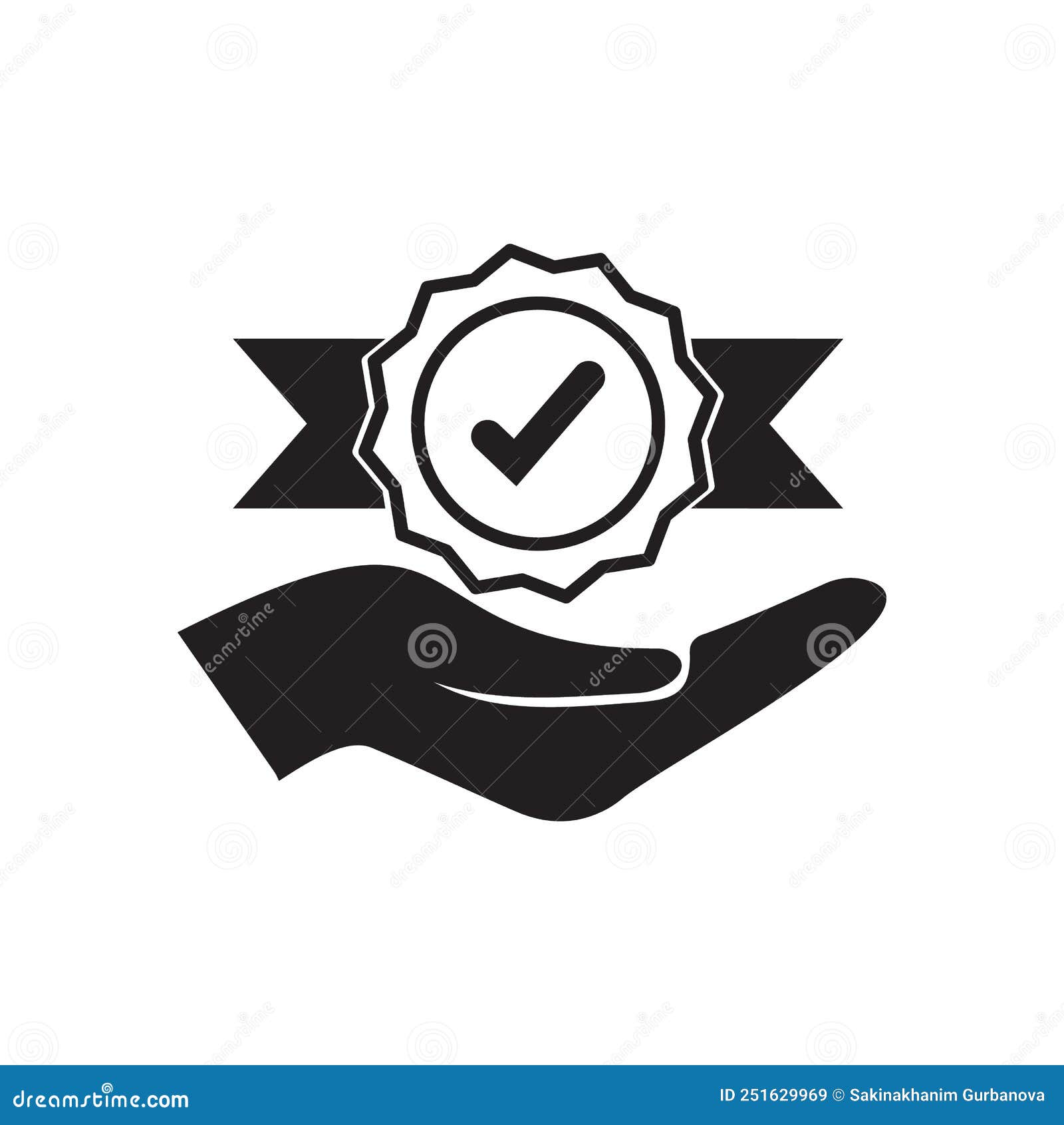 Service Offer - Check Best Option - Minimal Icon Stock Illustration ...
