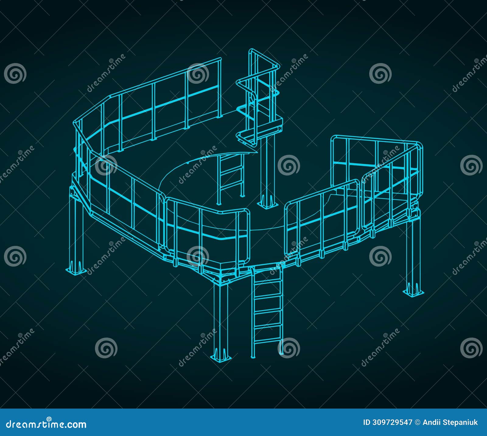 Service platform blueprint stock vector. Illustration of repair - 309729547