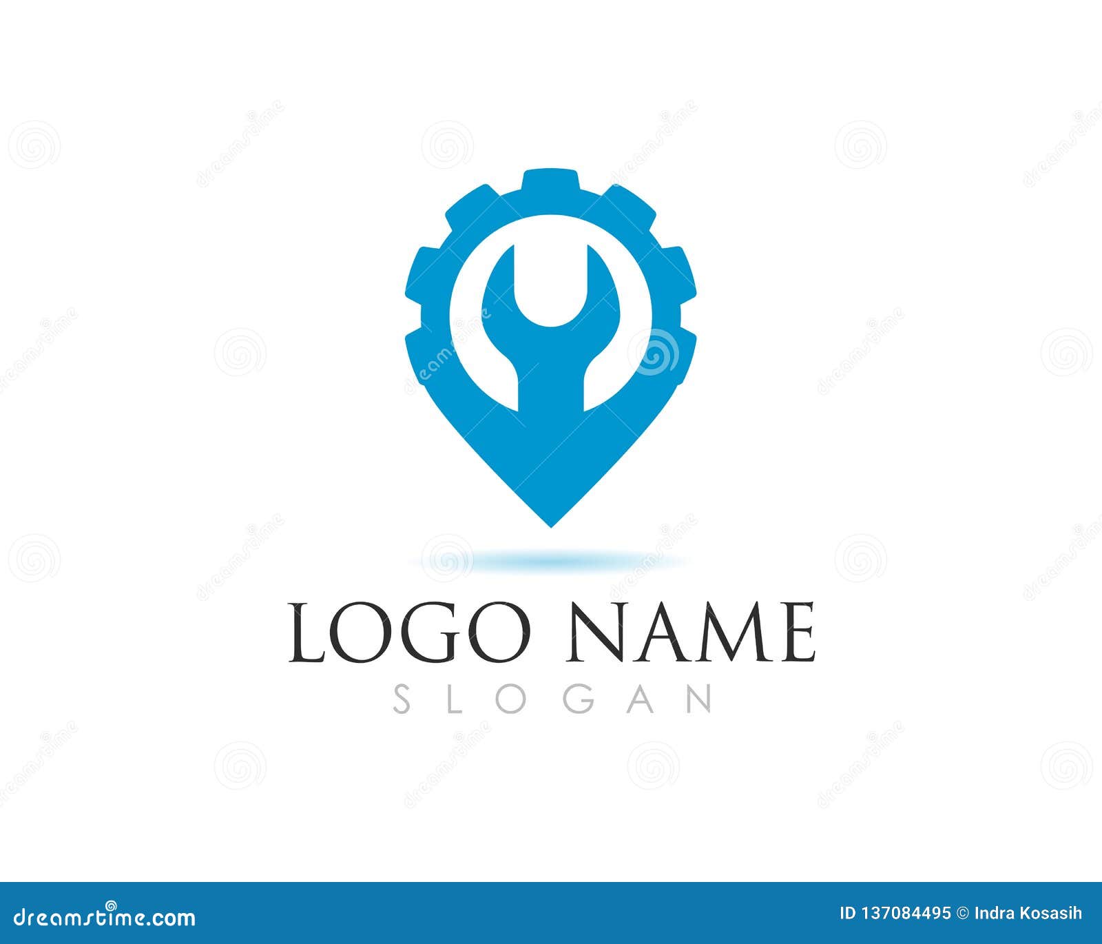 Service point logo stock vector. Illustration of icon - 137084495