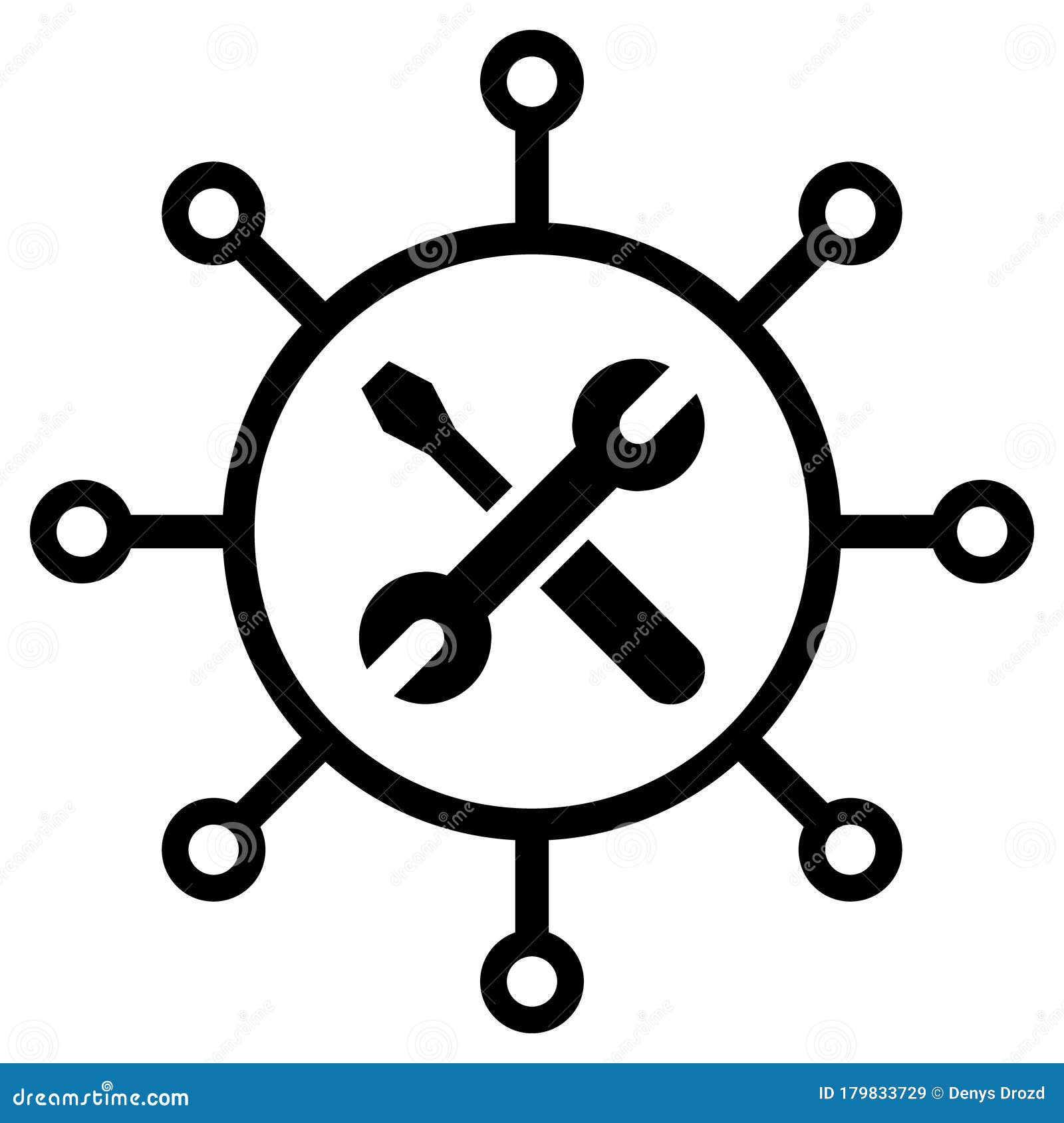 Service Provider Icon. Simple Element Illustration. Service Provider ...