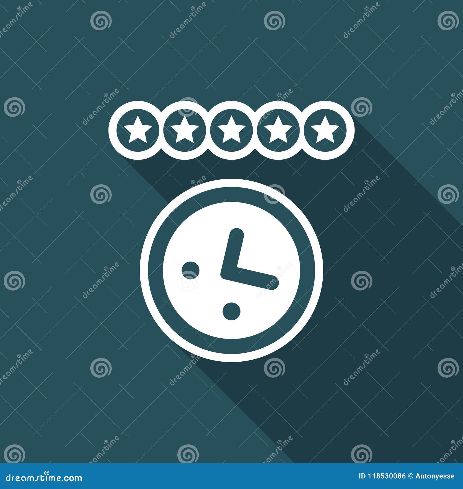 Service rapide illustration de vecteur. Illustration du minute - 118530086