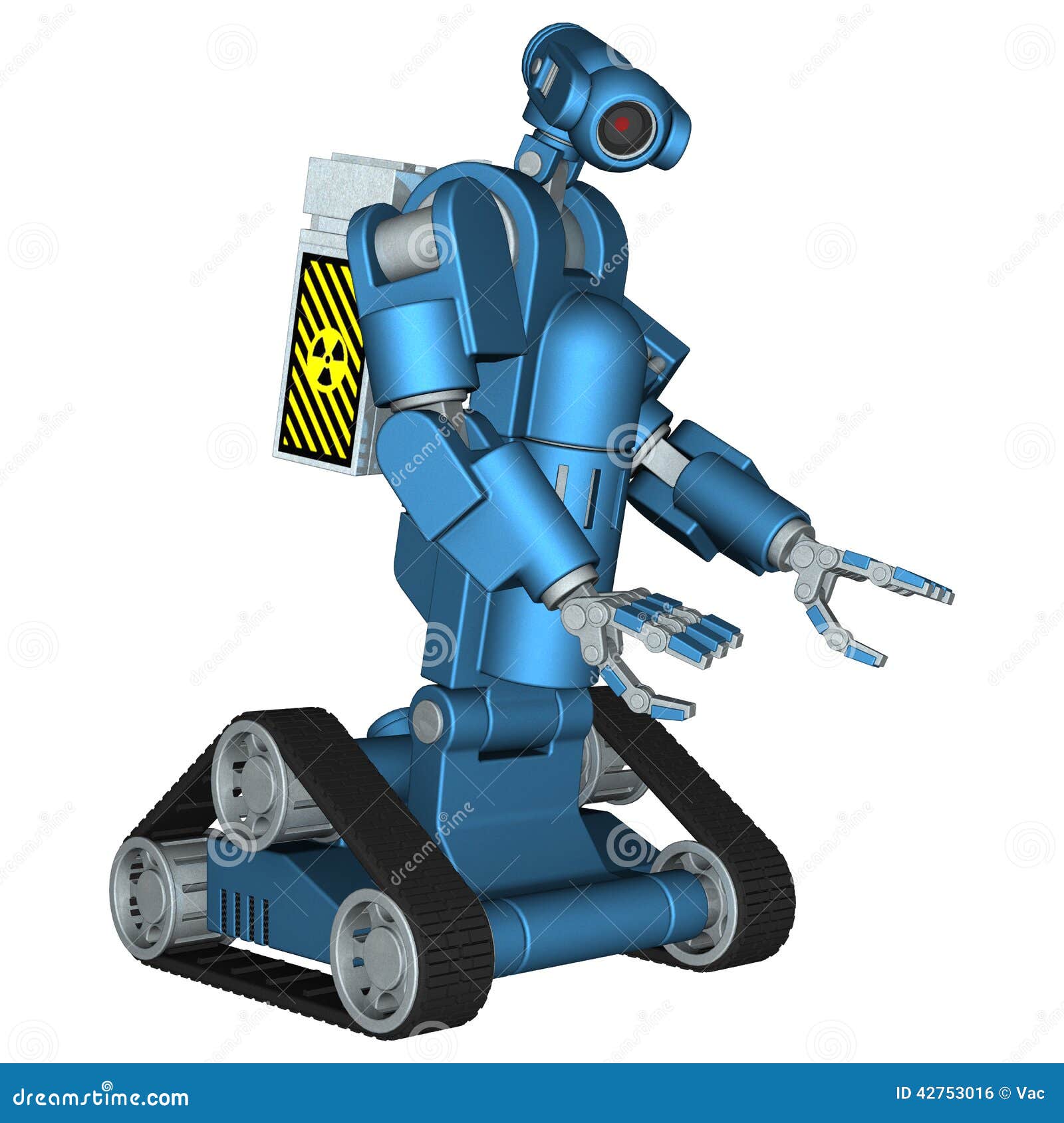 Service Robot stock illustration. Illustration of pollution - 42753016