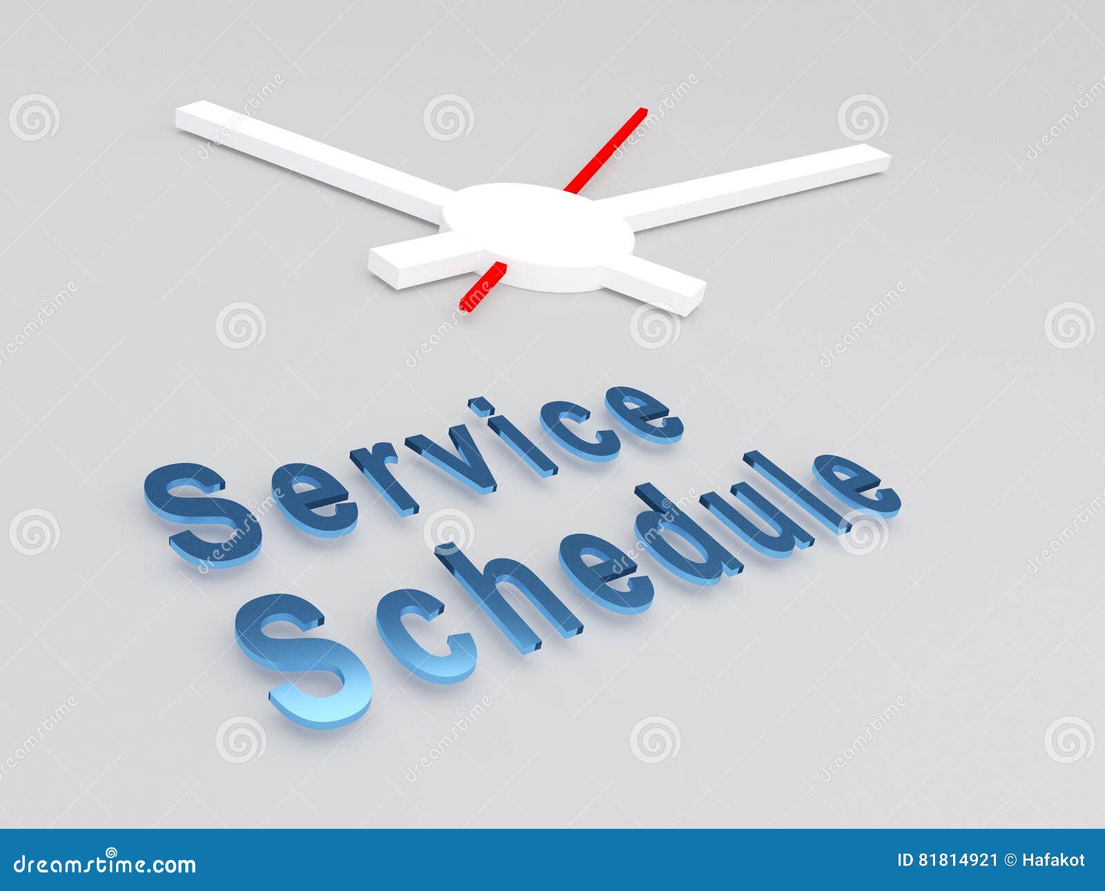 Service Schedule concept stock illustration. Illustration of design ...