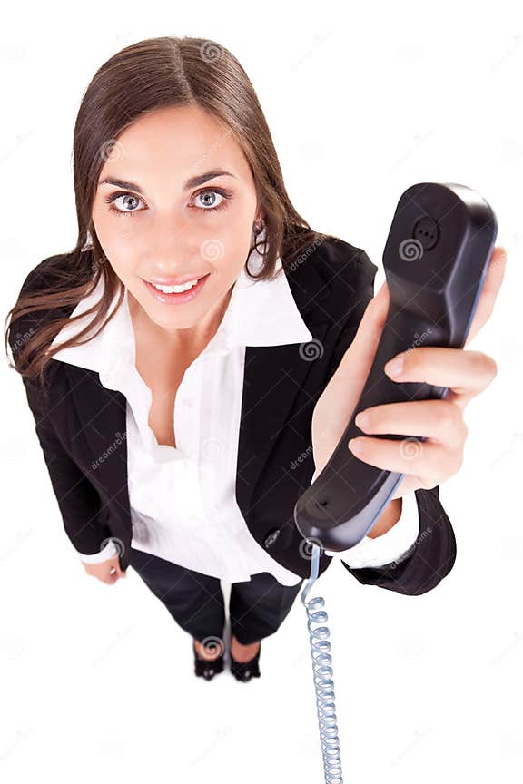 Service secretary stock photo. Image of authority, phone - 19525424