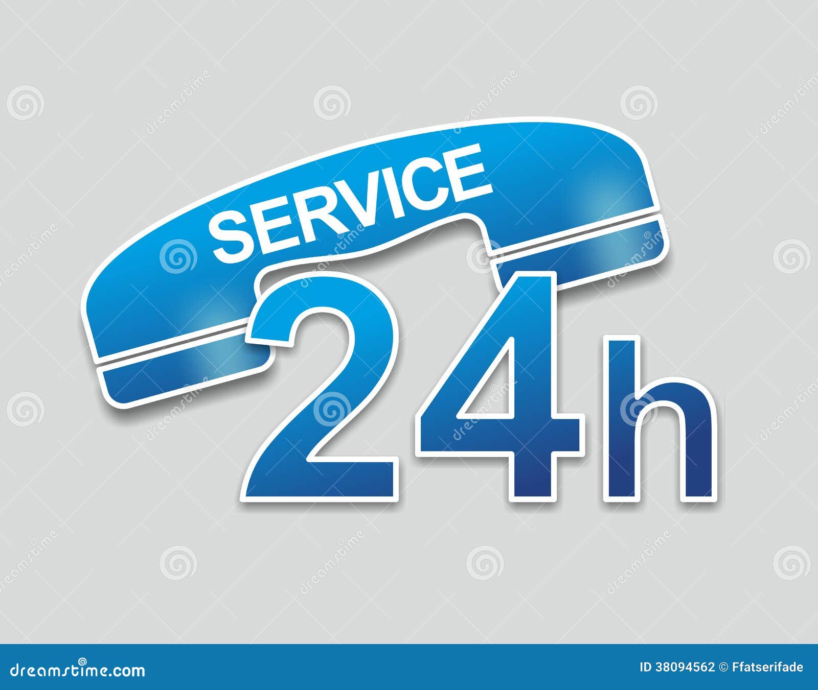 Service sign stock illustration. Illustration of symbol - 38094562