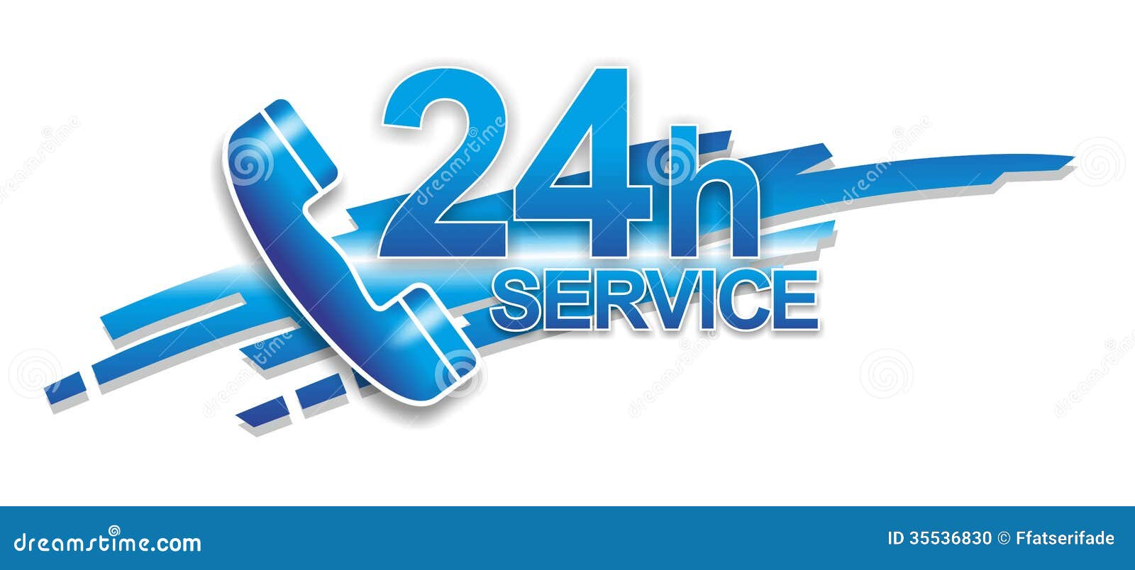 Service sign stock illustration. Illustration of hotline - 35536830