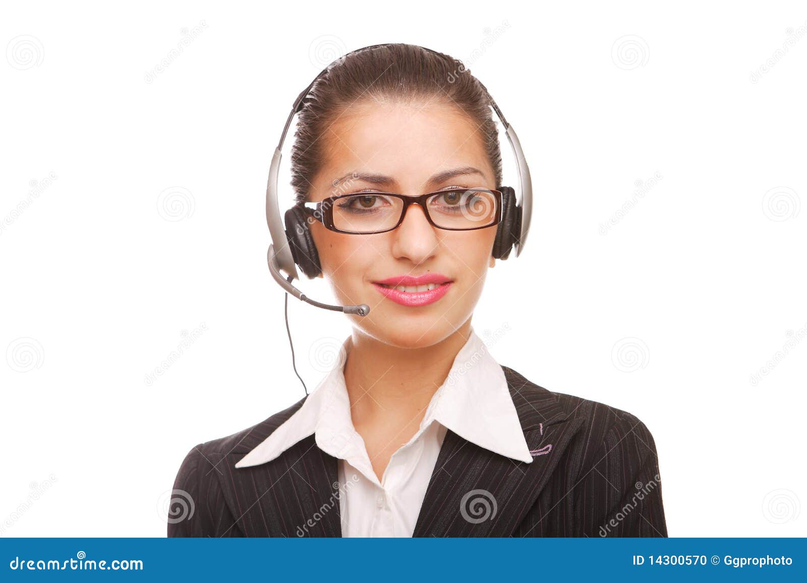 Service with a Smile stock photo. Image of positivity - 14300570
