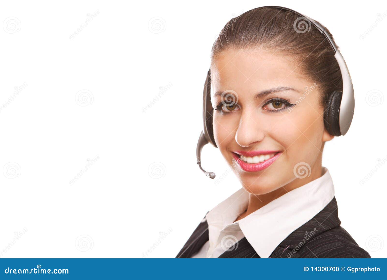 Service with a smile stock photo. Image of adult, occupation - 14300700