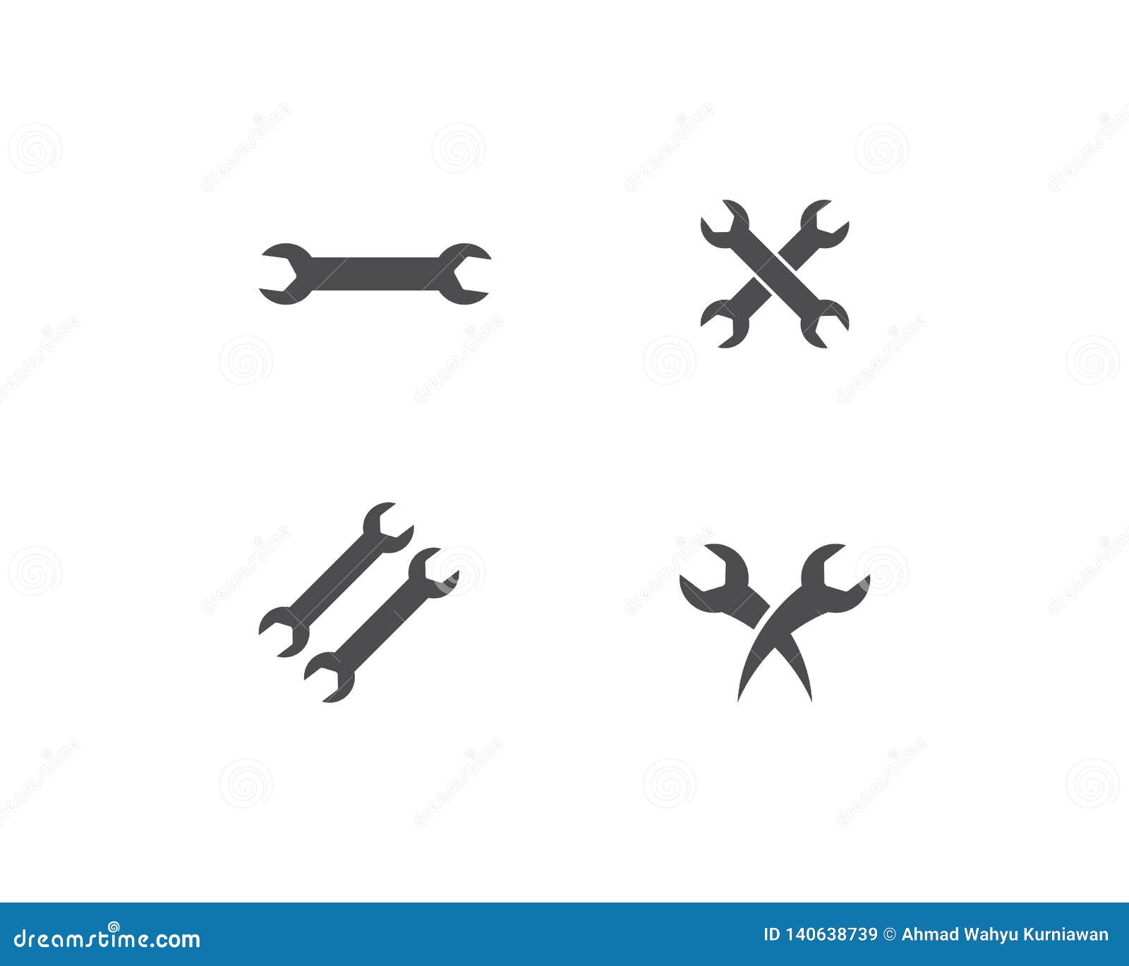 Service tool logo vector stock vector. Illustration of hand - 140638739