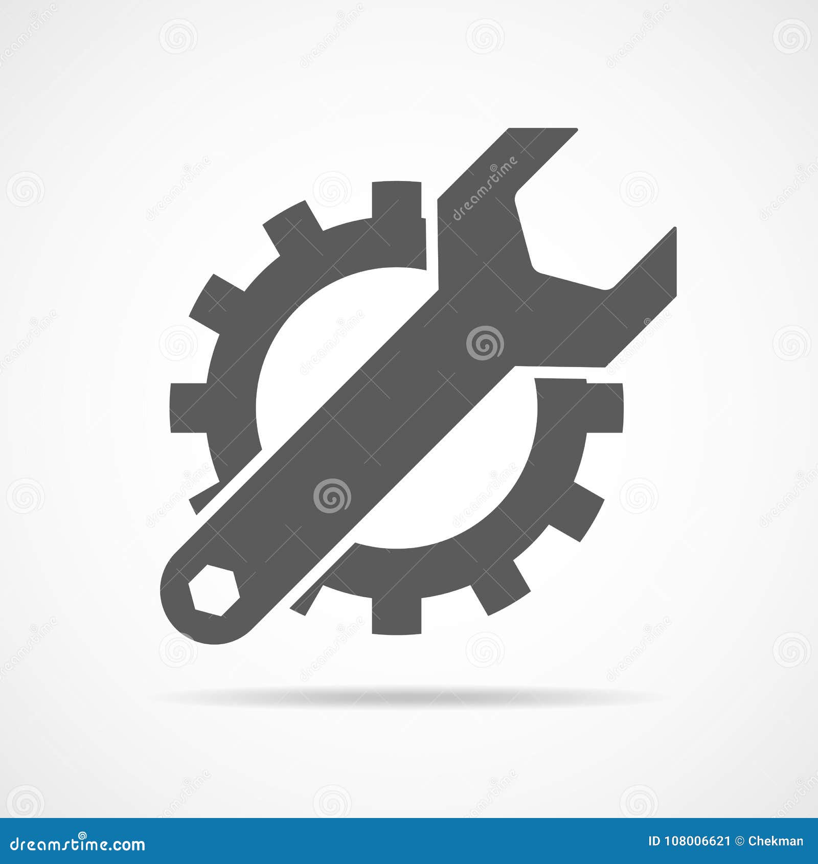 Service Tool Symbol. Vector Illustration Stock Illustration ...