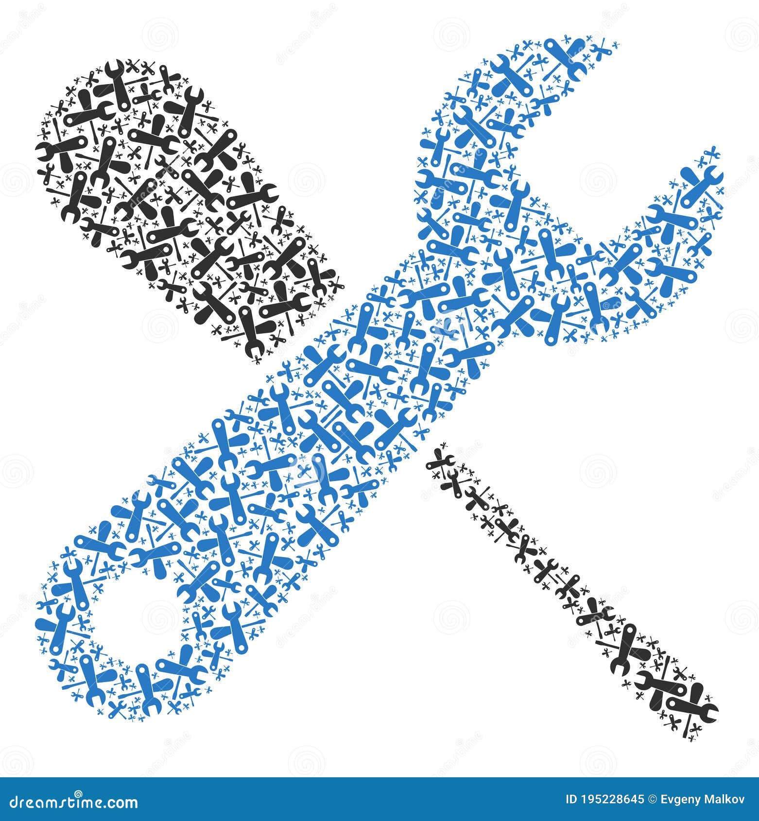 Service Tools Vector Mosaic of Self Recursion Icons Stock Vector ... Service Tools Vector Mosaic of Self Recursion Icons Stock Vector ...