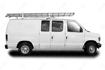 Service Van stock photo. Image of transportation, parked - 8203088