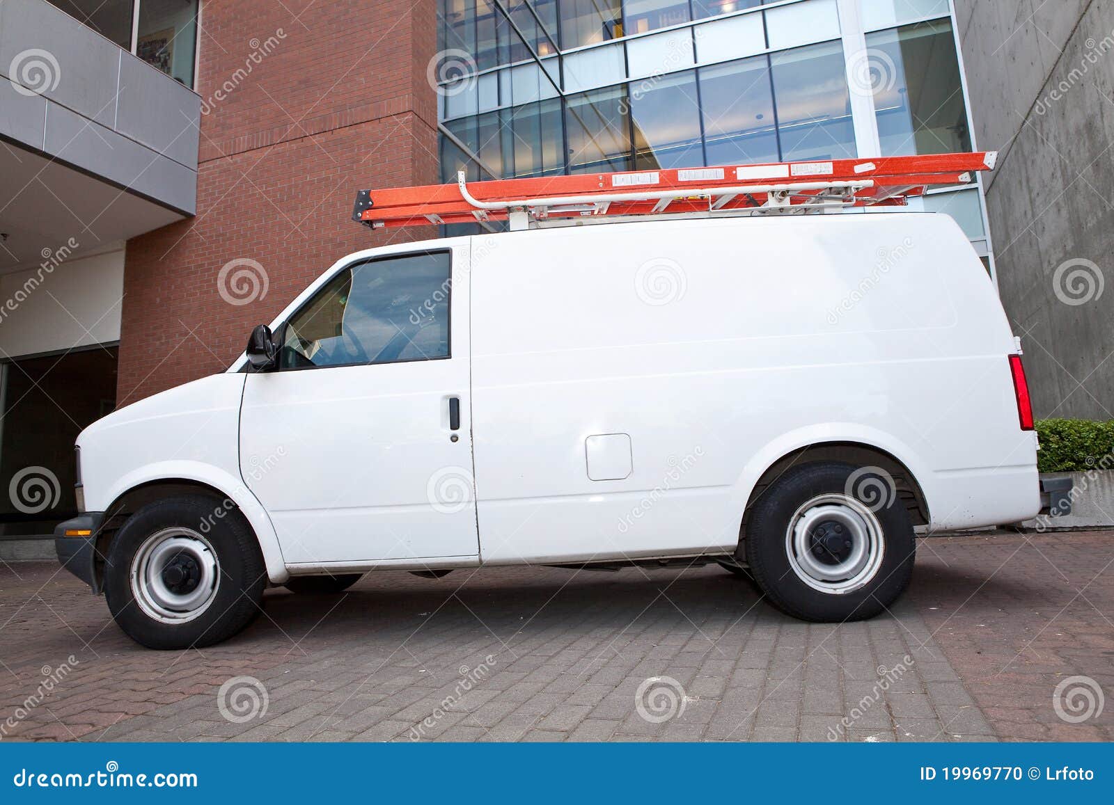 Service Van from side stock photo. Image of technician - 19969770
