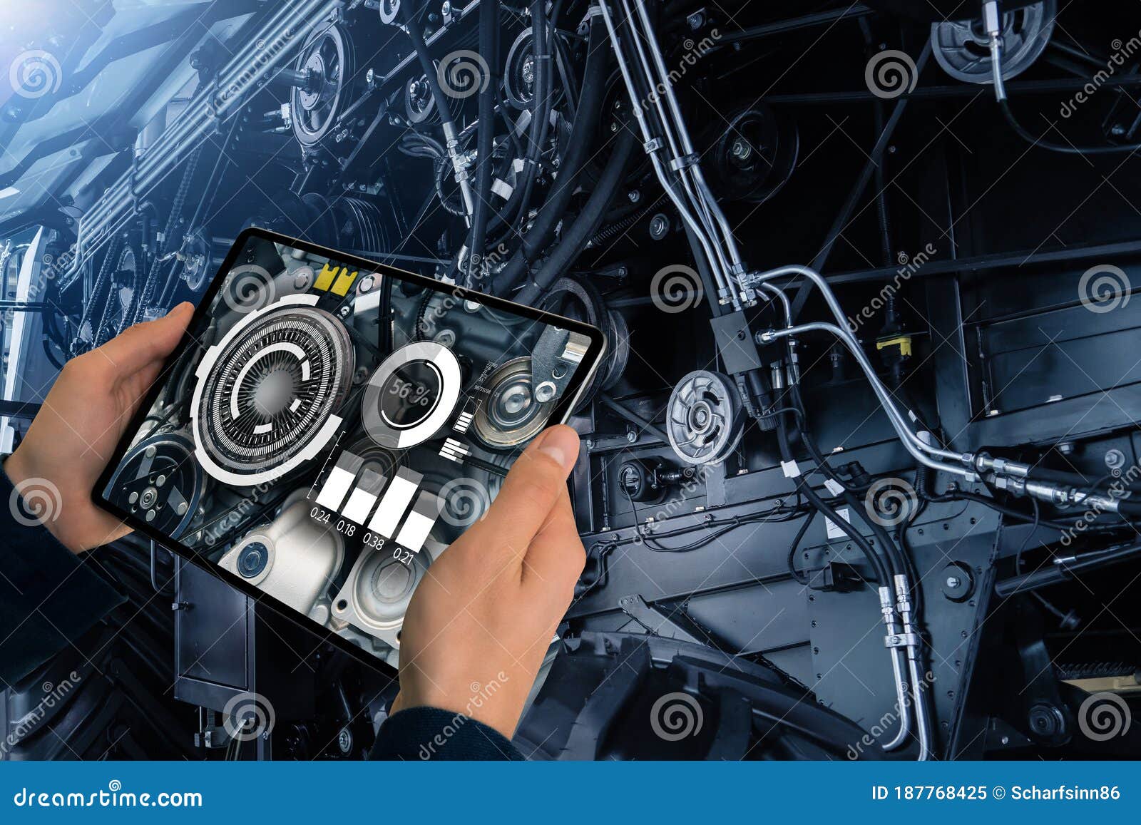 Serviceman Repairing a Tractor Stock Image - Image of industry, machine ... Serviceman Repairing a Tractor Stock Image - Image of industry, machine ...