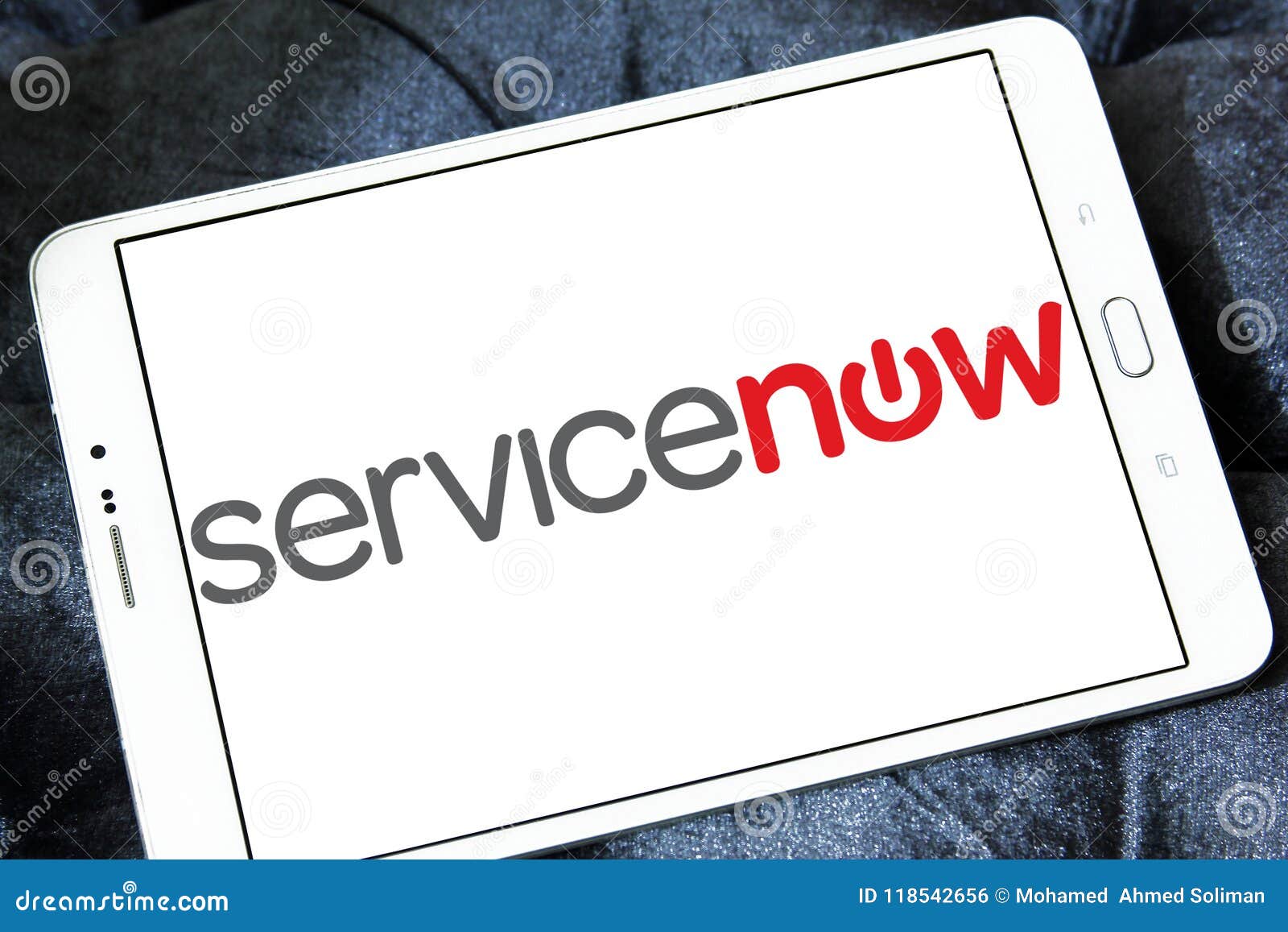 ServiceNow Cloud Computing Company Logo Editorial Photo - Image of ...
