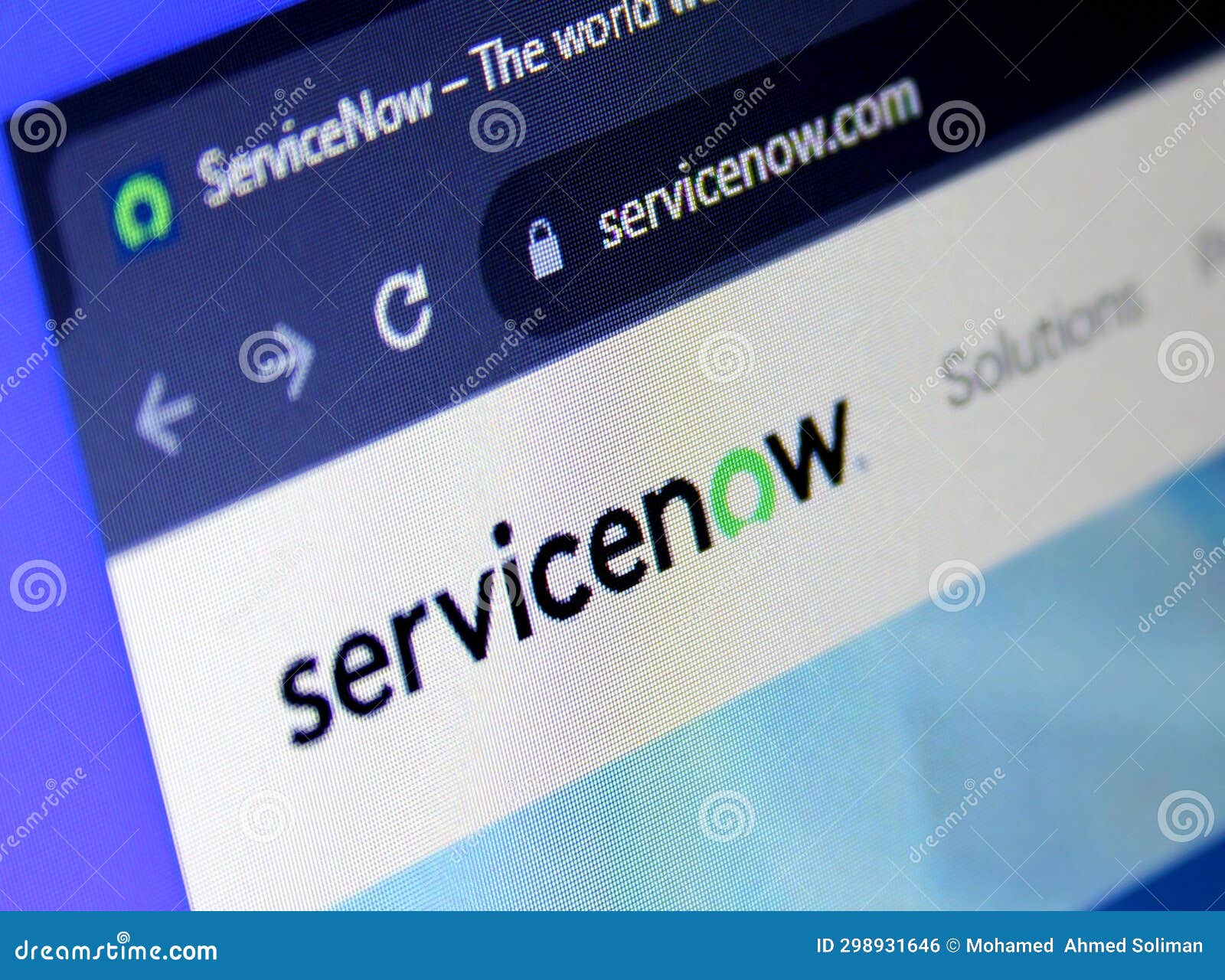 ServiceNow Software Company Editorial Photo - Image of platform, online ...