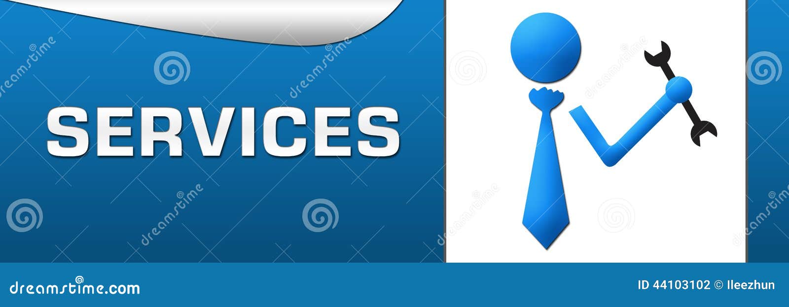 Services Horizontal stock illustration. Illustration of background ...