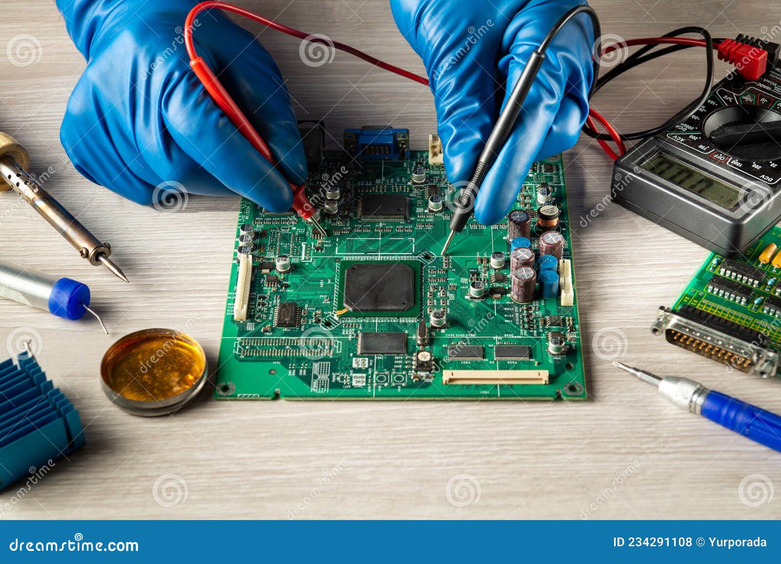 Services for the Manufacture of Electronics, Testing the Electronic ...