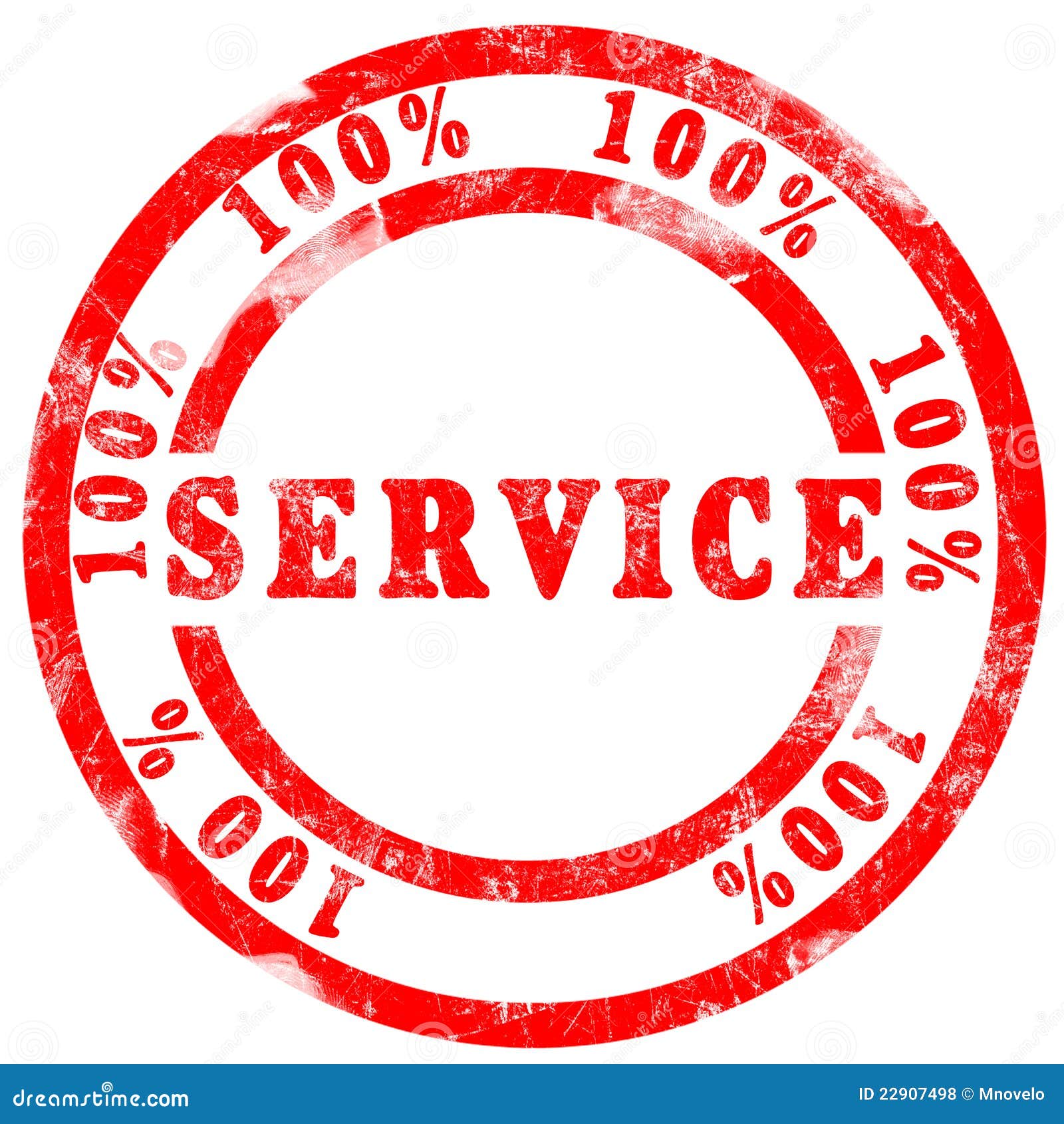 Servicio del 100% stock de ilustración. Ilustración de servicio - 22907498