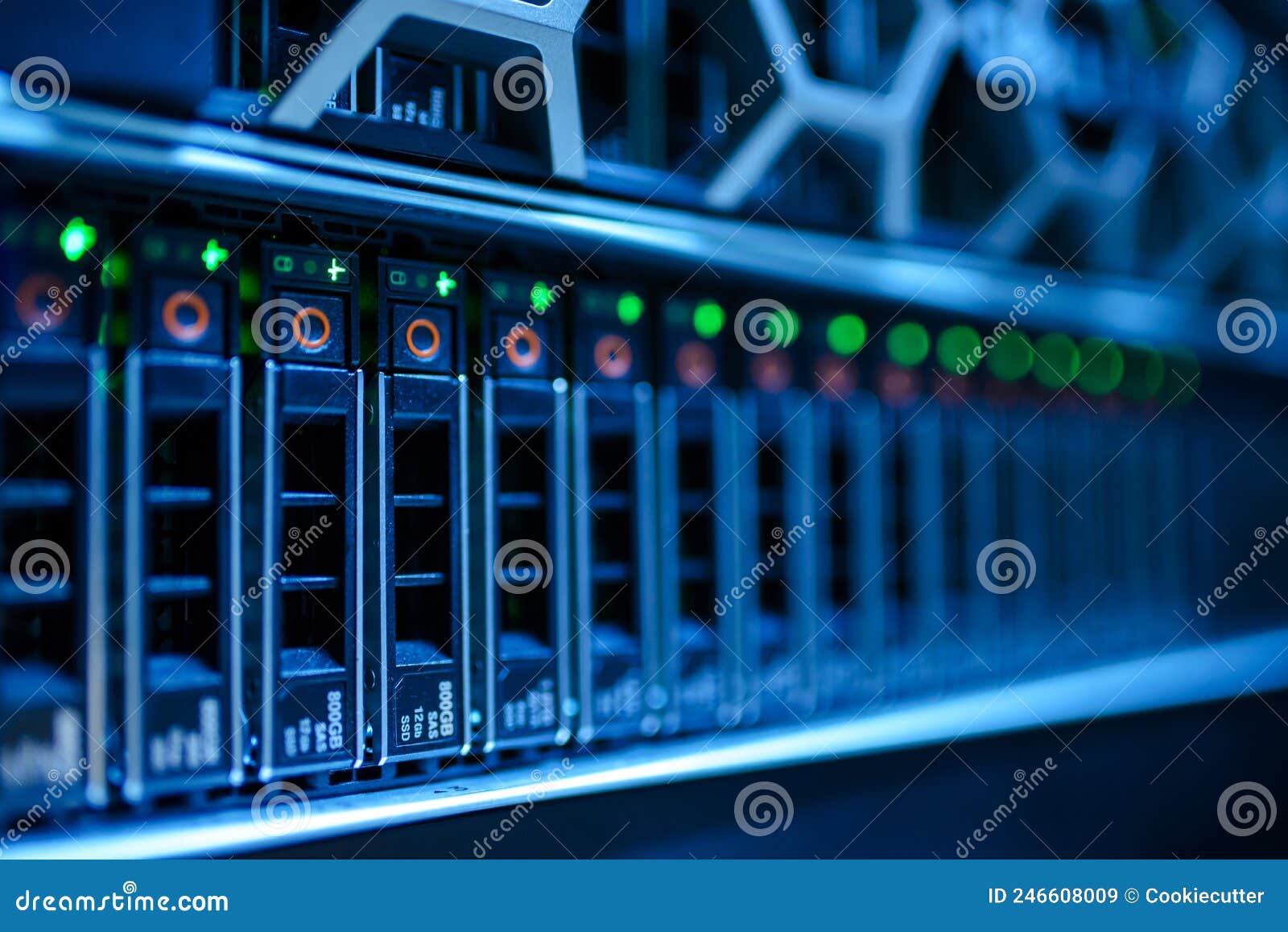 Servidor De Datos De Equipo Azul Moderno Imagen de archivo - Imagen de ...
