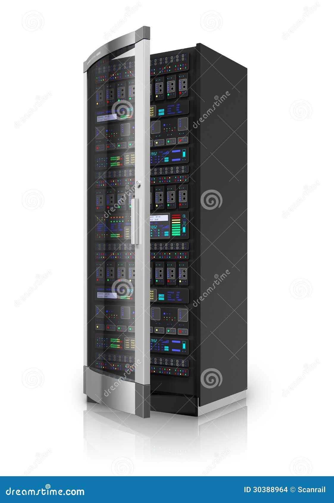 Servidor De Red Imagenes de archivo - Imagen: 30388964