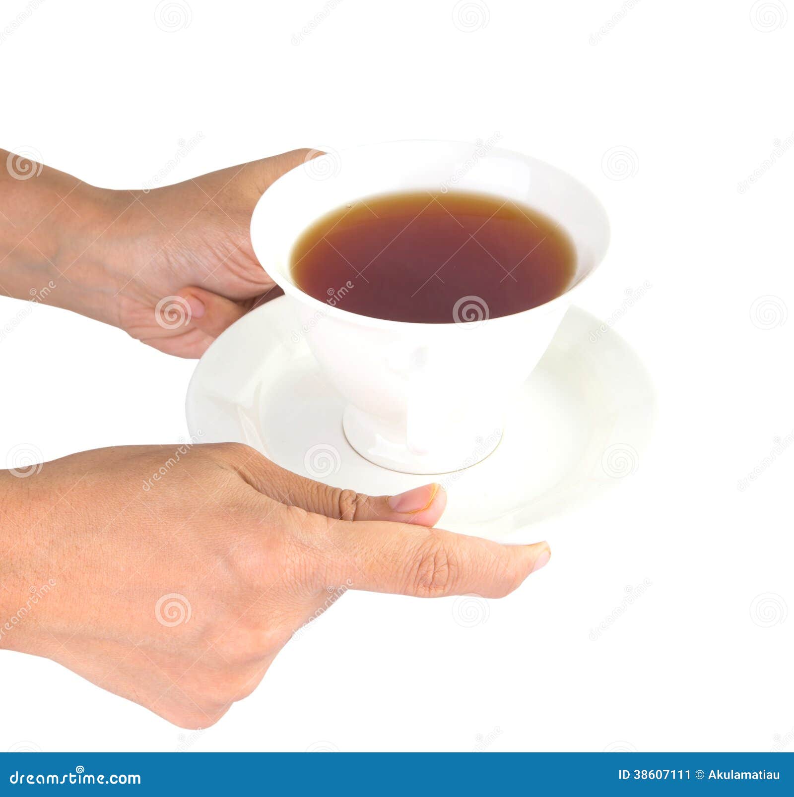 Serving a Cup of Tea III stock image. Image of hand, drink - 38607111