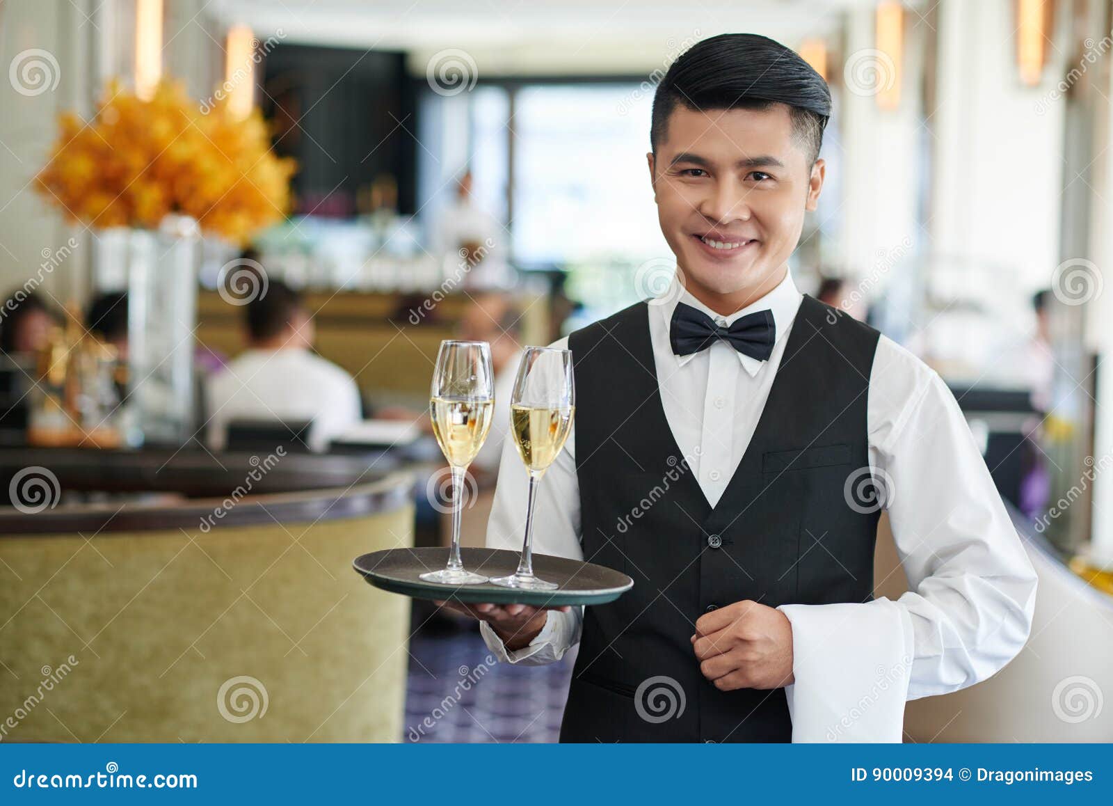 Serving drinks stock photo. Image of asian, hotel, hospitality - 90009394