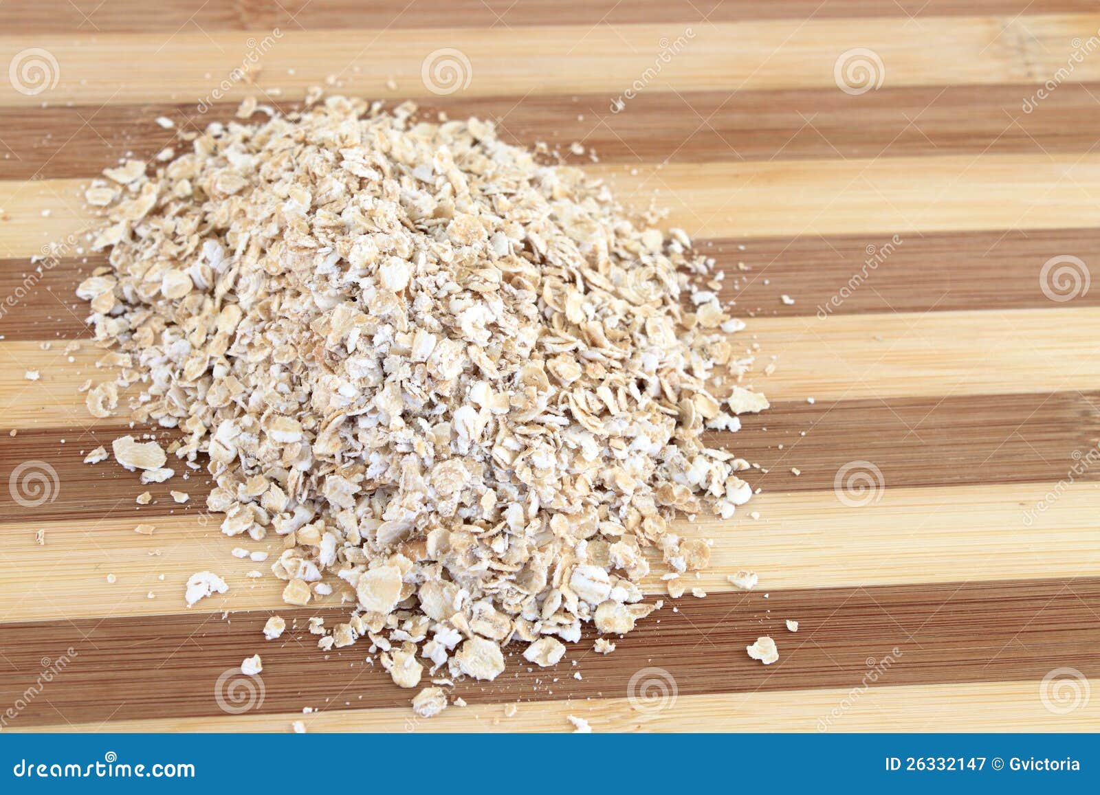 Serving of Oatmeal stock image. Image of cooking, quick - 26332147