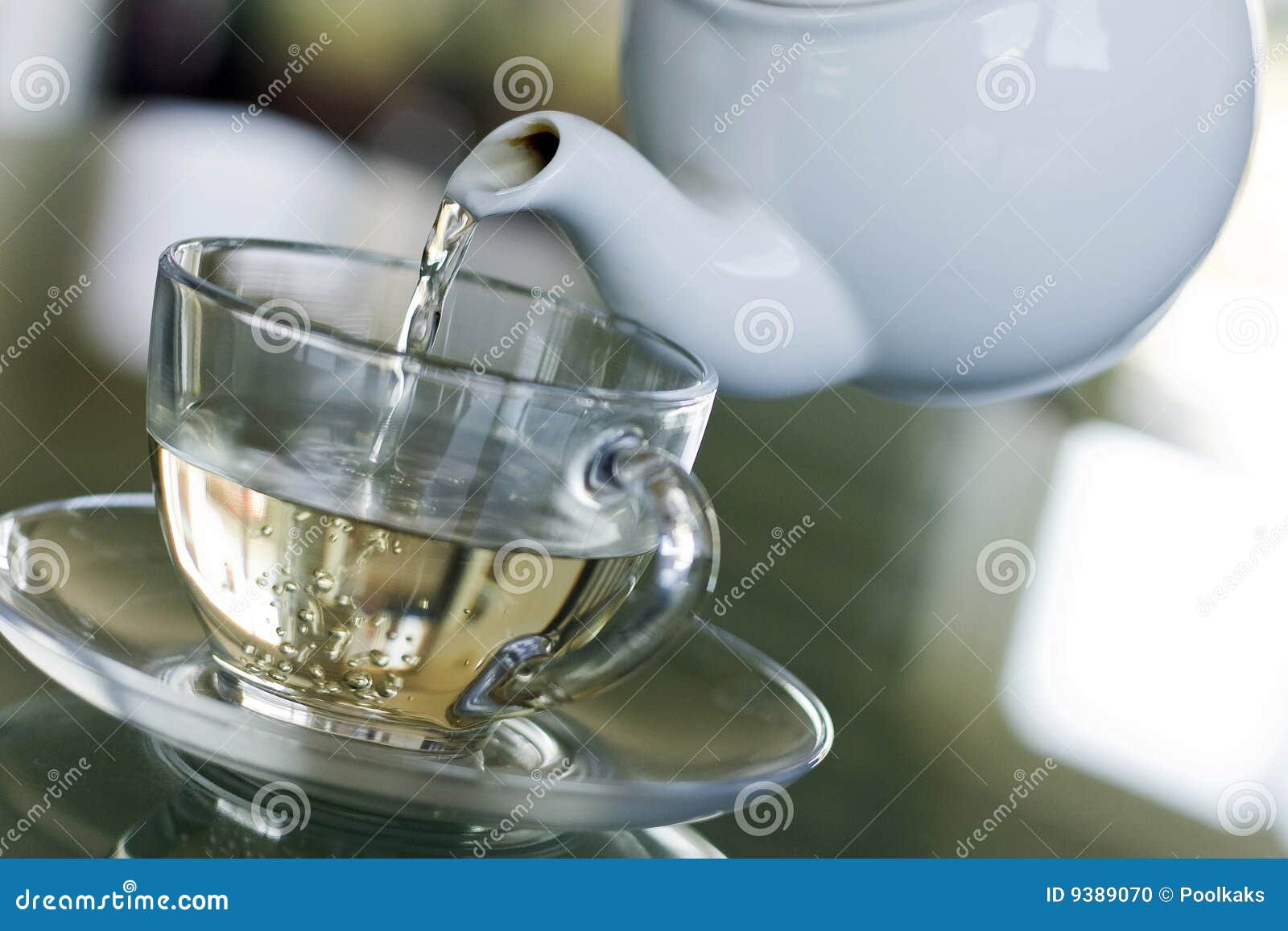 Serving white tea stock photo. Image of glass, health - 9389070