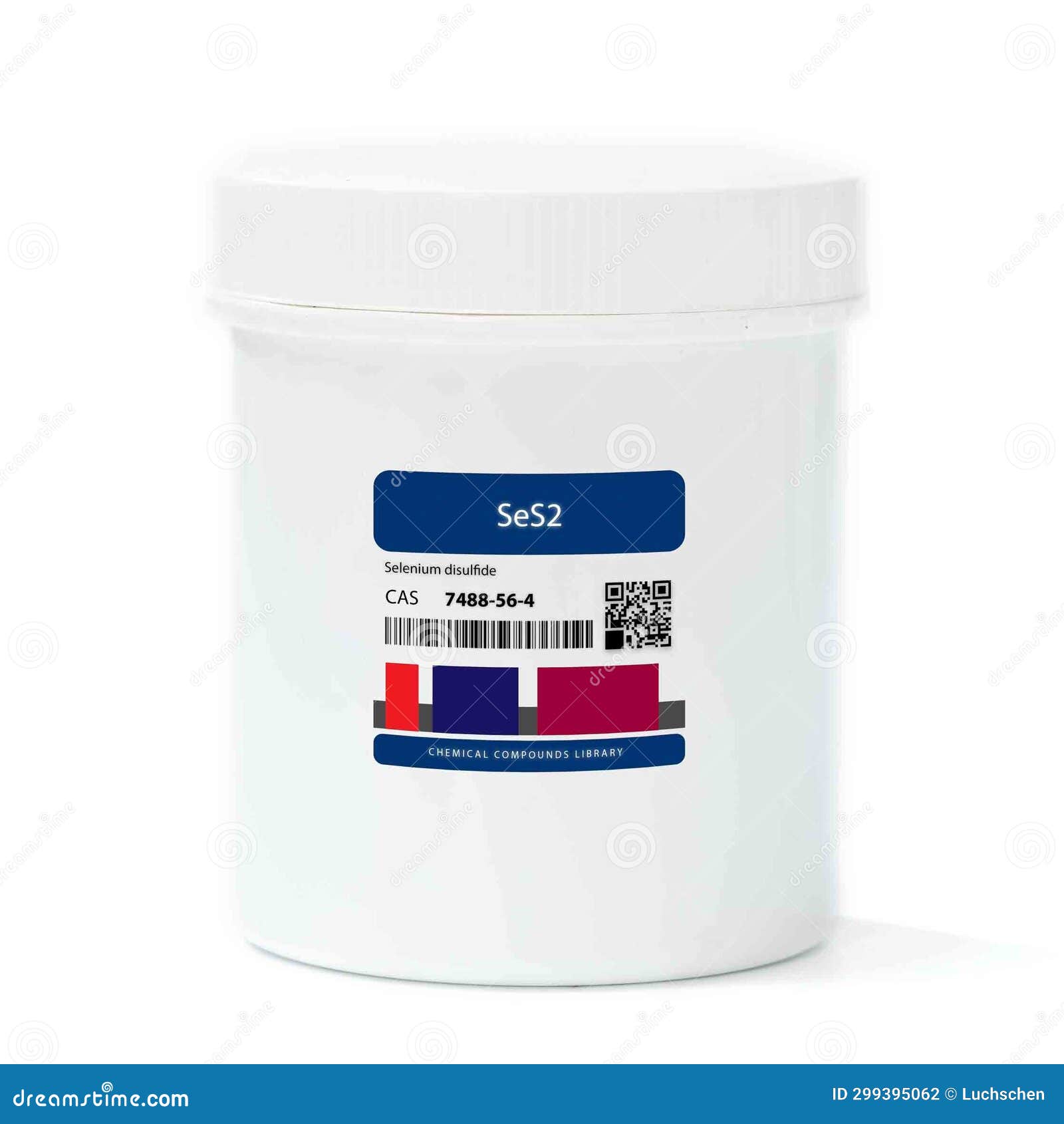 SeS2 - Selenium Disulfide stock photo. Image of science - 299395062