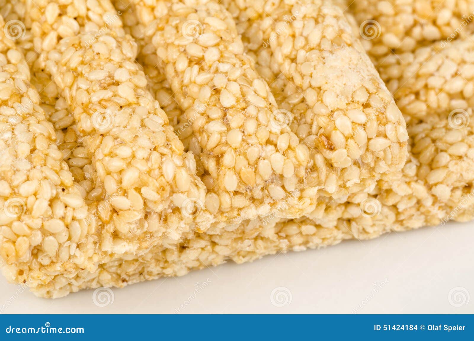 Sesame bars stock photo. Image of studio, sesame, honey - 51424184