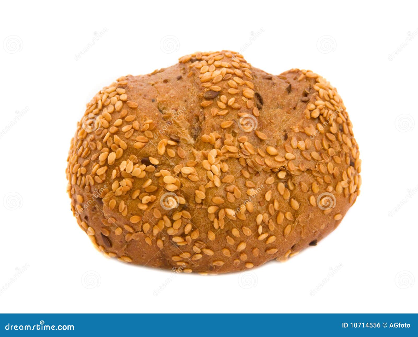 Sesame bun stock photo. Image of grain, flour, background - 10714556