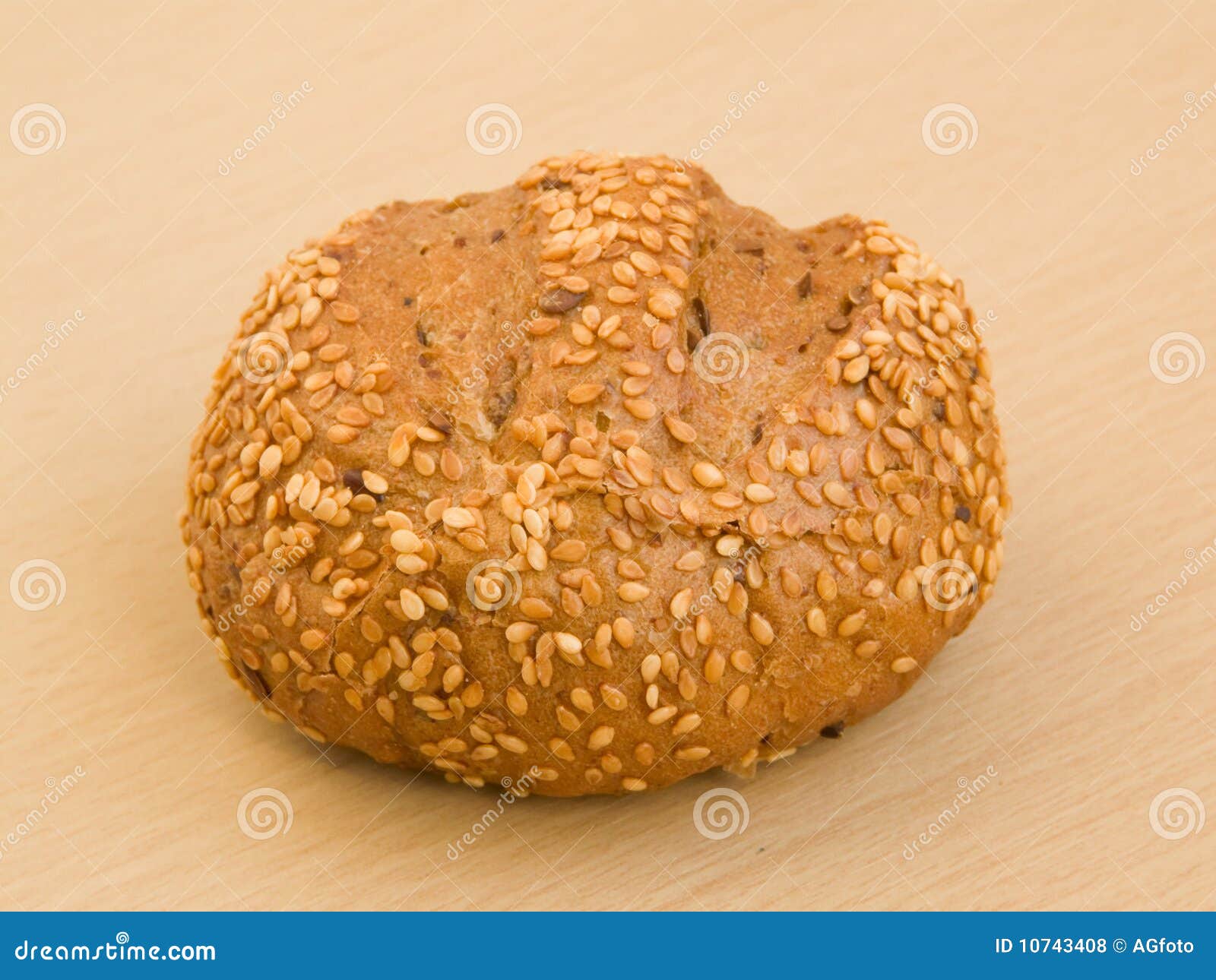 Sesame bun stock photo. Image of delicious, life, lunch - 10743408