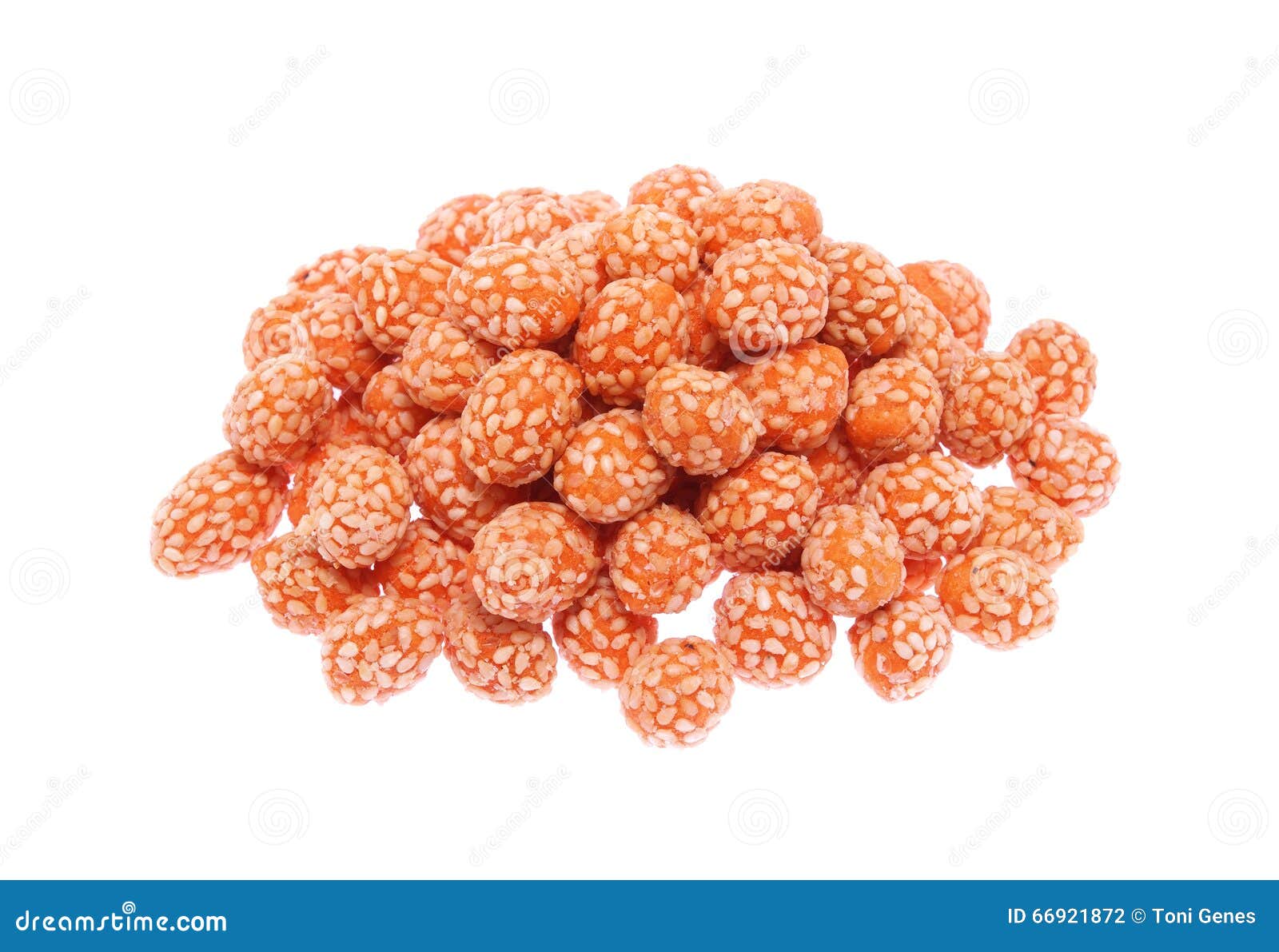 Sesame Coated Peanuts stock photo. Image of legume, candied - 66921872