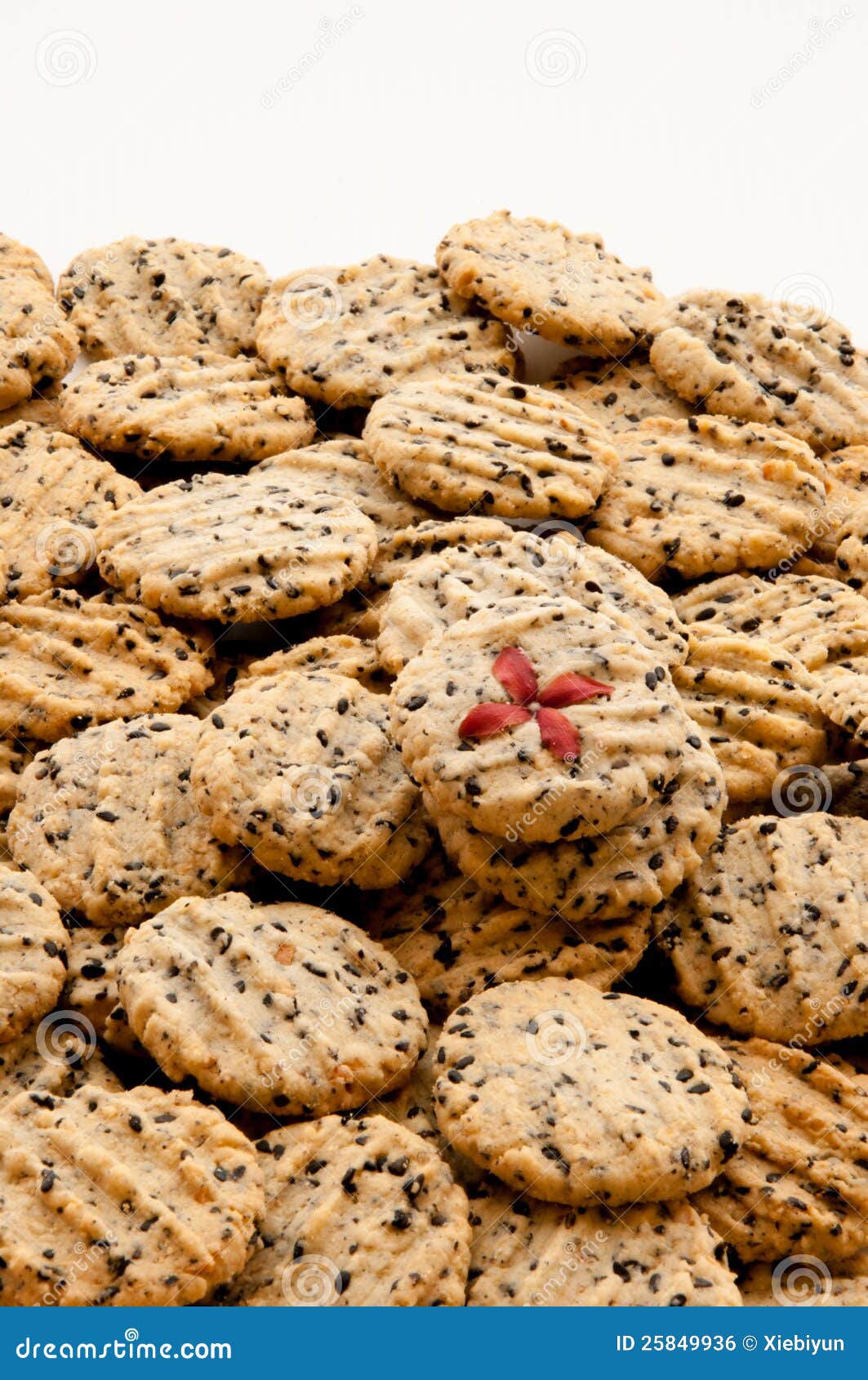 Sesame cookies stock photo. Image of delicious, pastry - 25849936